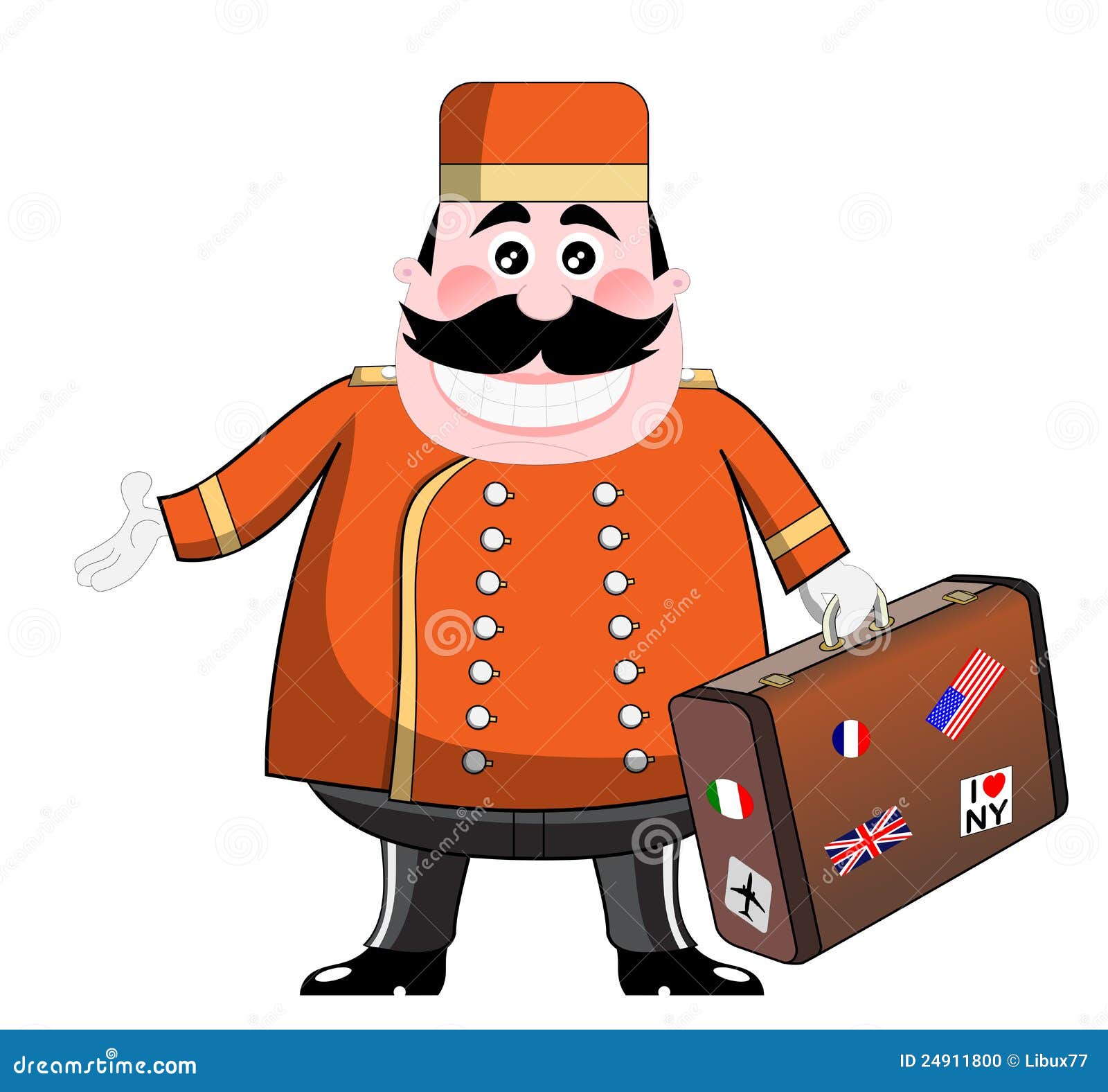 Bellhop Cartoons, Illustrations & Vector Stock Images - 1523 Pictures ...