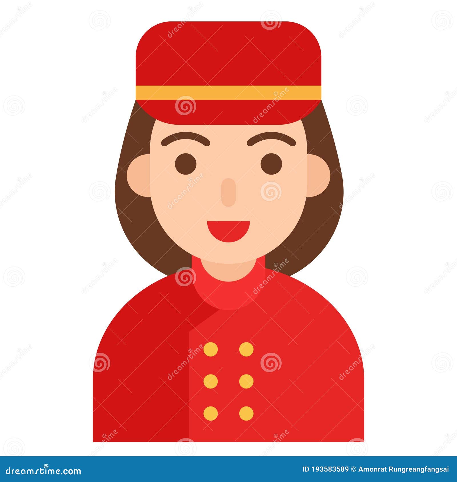 Bellhop Icon Pack Isolated On White Background. For Your Web Site ...