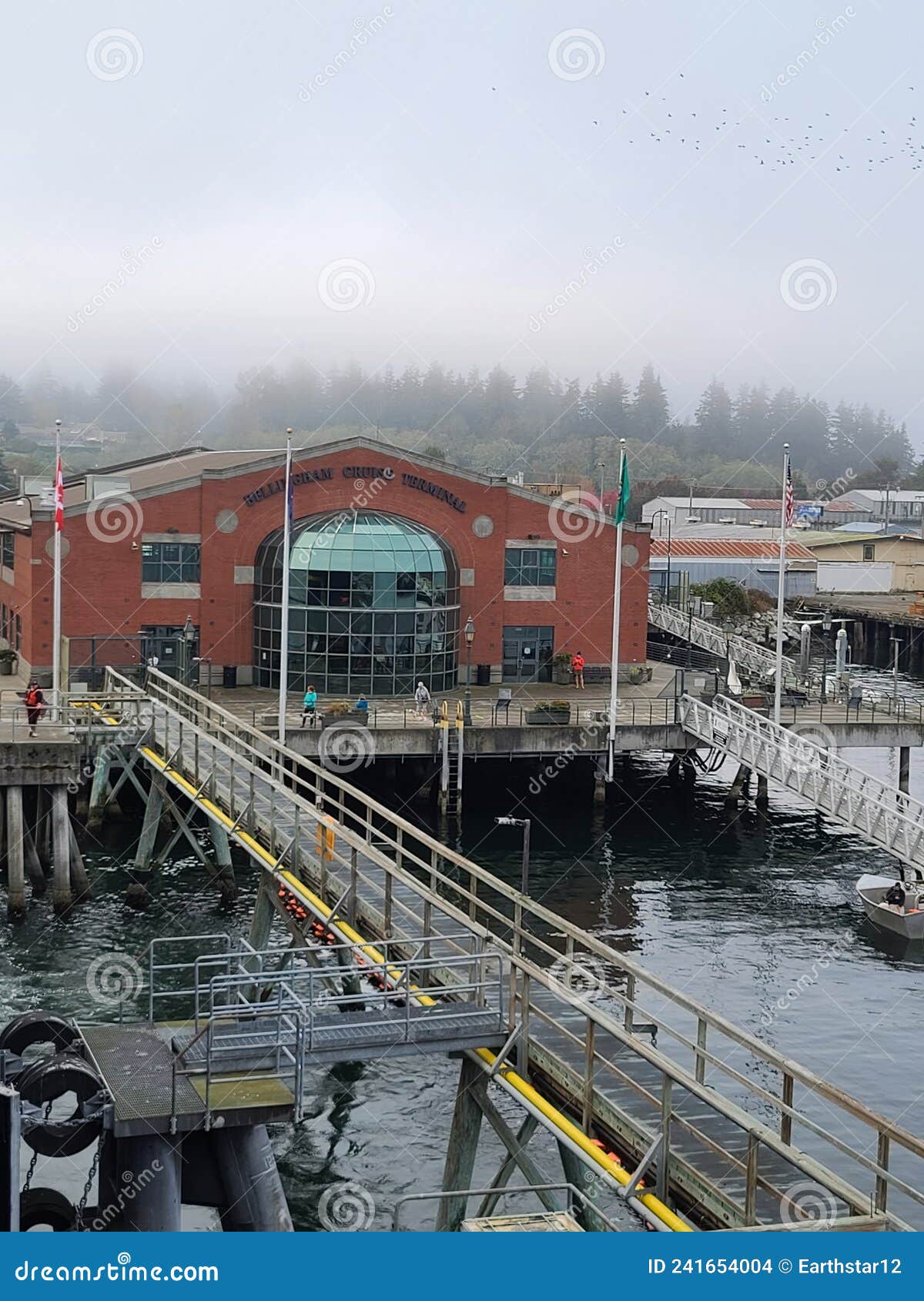 Bellingham Washington Ferry Terminal Editorial Stock Image - Image of ...