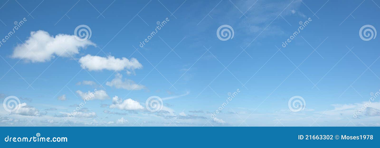 Bello panorama del cielo fotografia stock. Immagine di panorama - 21663302