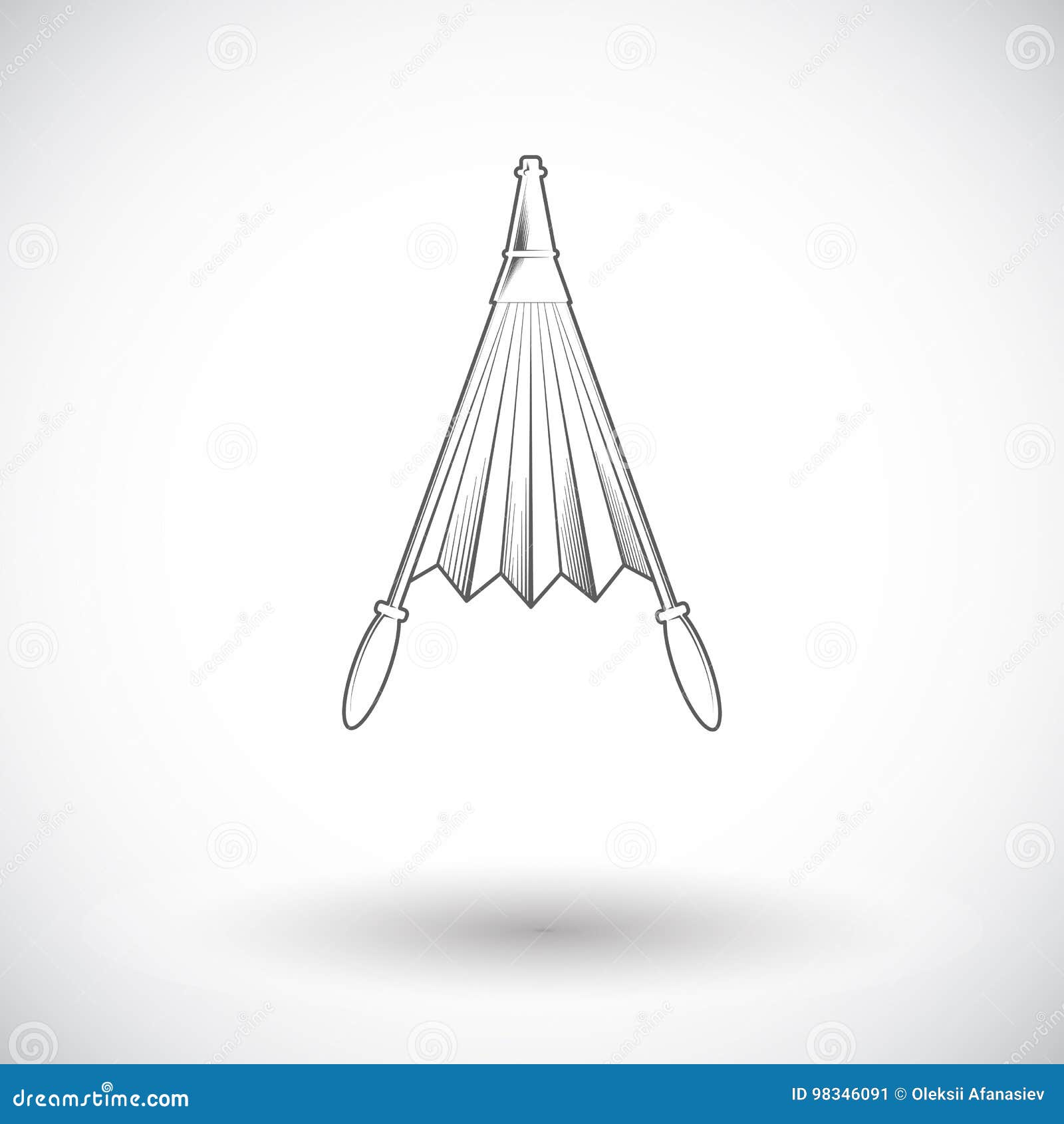 Bellows stock vector. Illustration of vector, object - 98346091