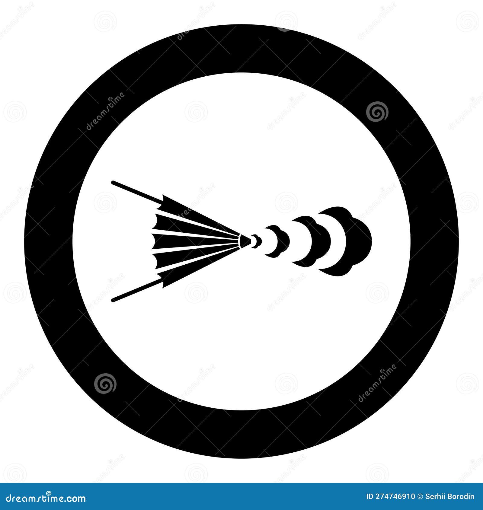 Bellows Blacksmith Metal Icon Doodle Illustration Cartoon Vector ...