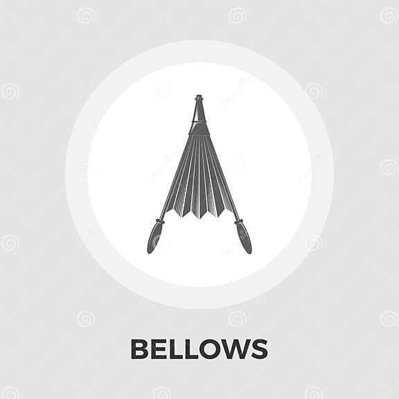 Bellows Vector Flat Icon stock vector. Illustration of supercharger ...