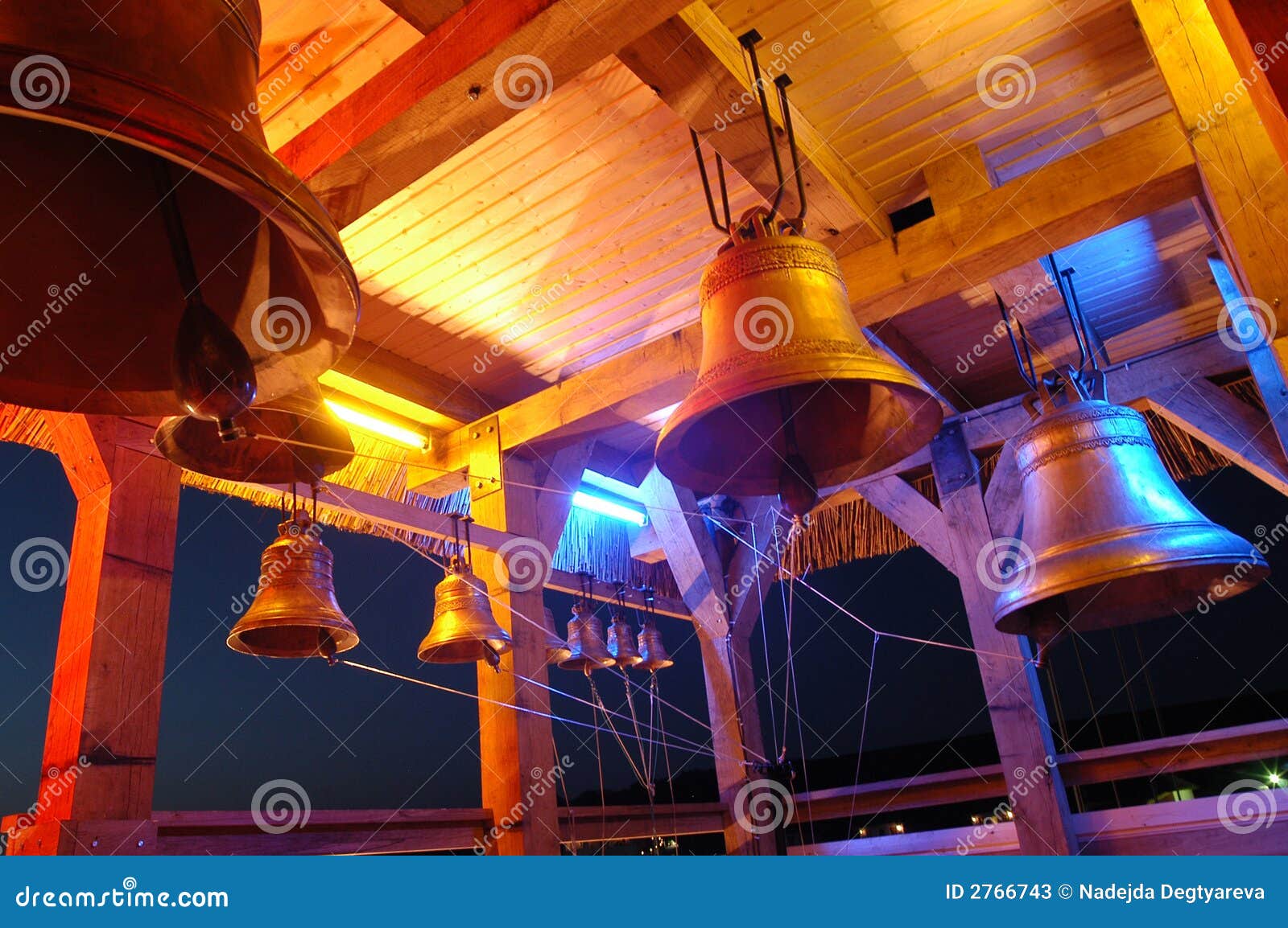 Bells stock image. Image of highlight, evening, highlighter - 2766743