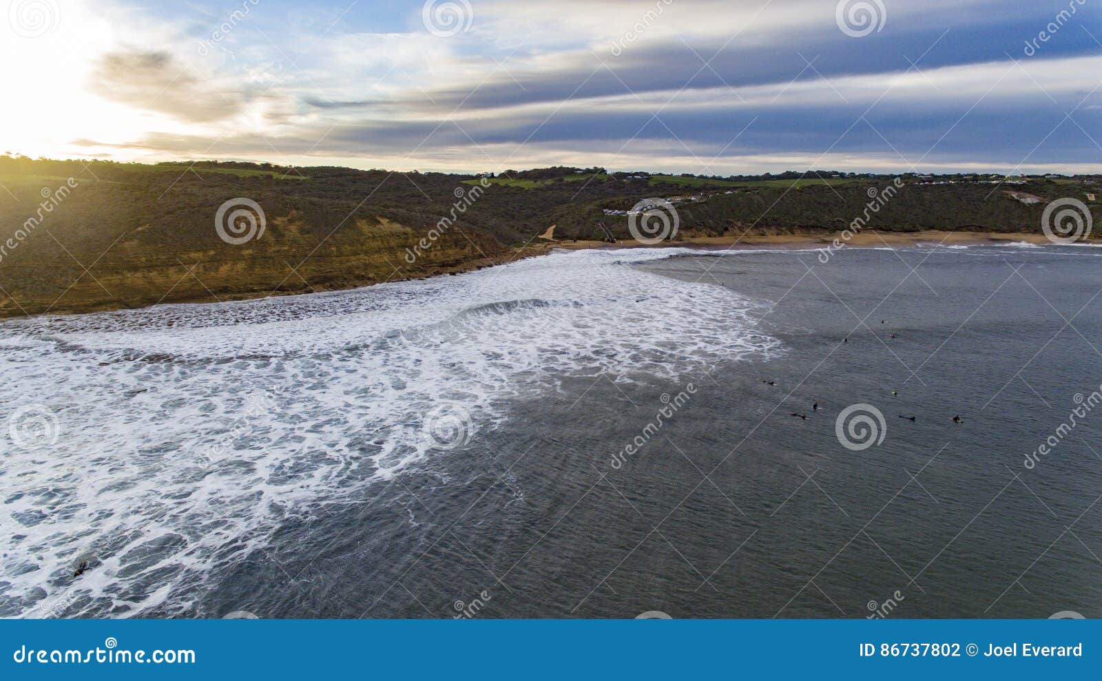Bells Beach stock photo. Image of australia, bells, waves - 86737802