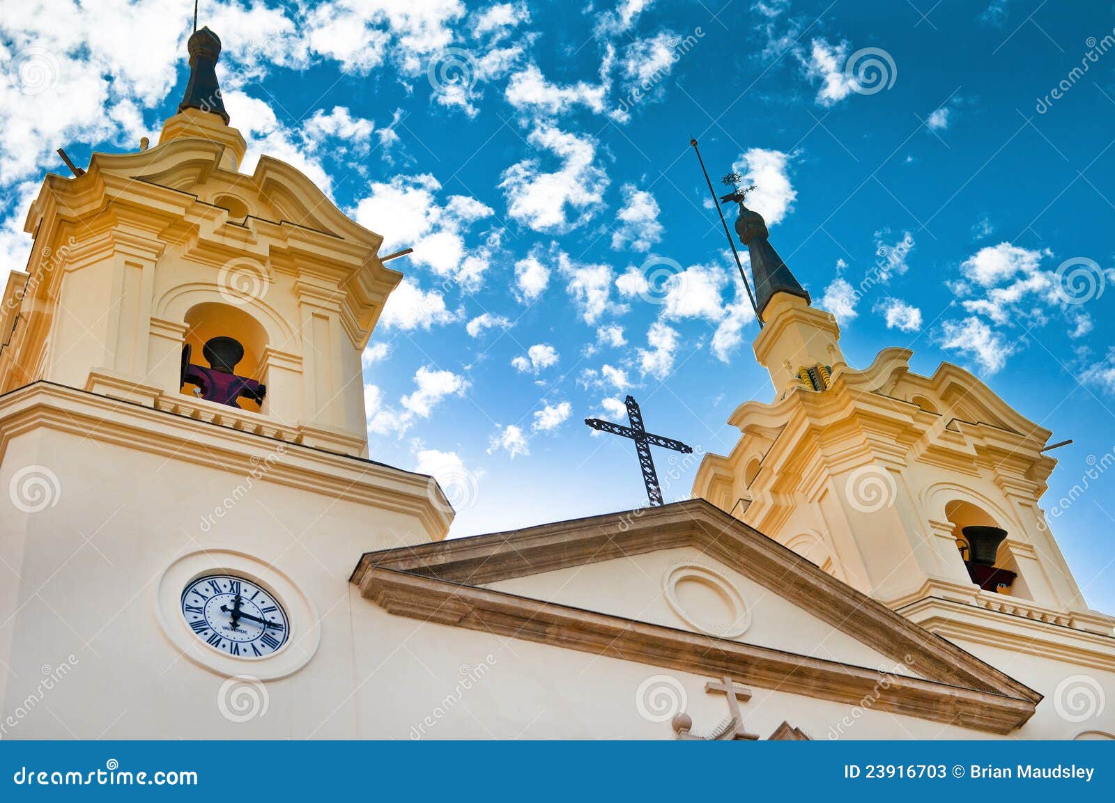 Bells of the Monastery of Fuensanta, Murcia, Spain Stock Image - Image ...