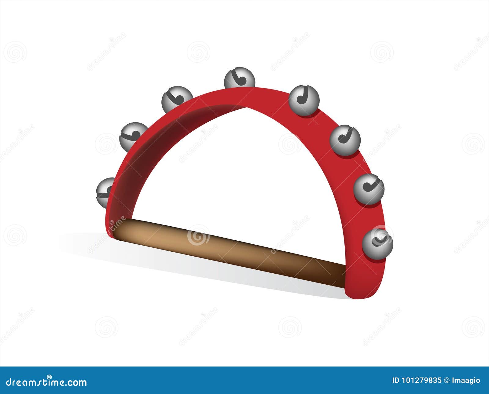 Sleigh Bells Instrument Clip Art