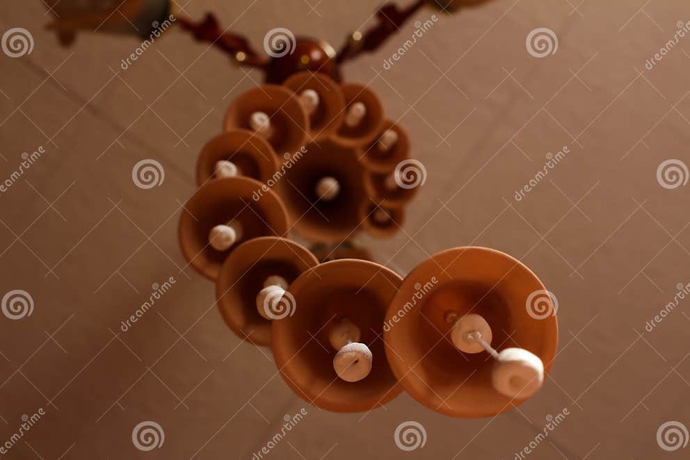 Bells on a string stock image. Image of design, traditional - 44985161
