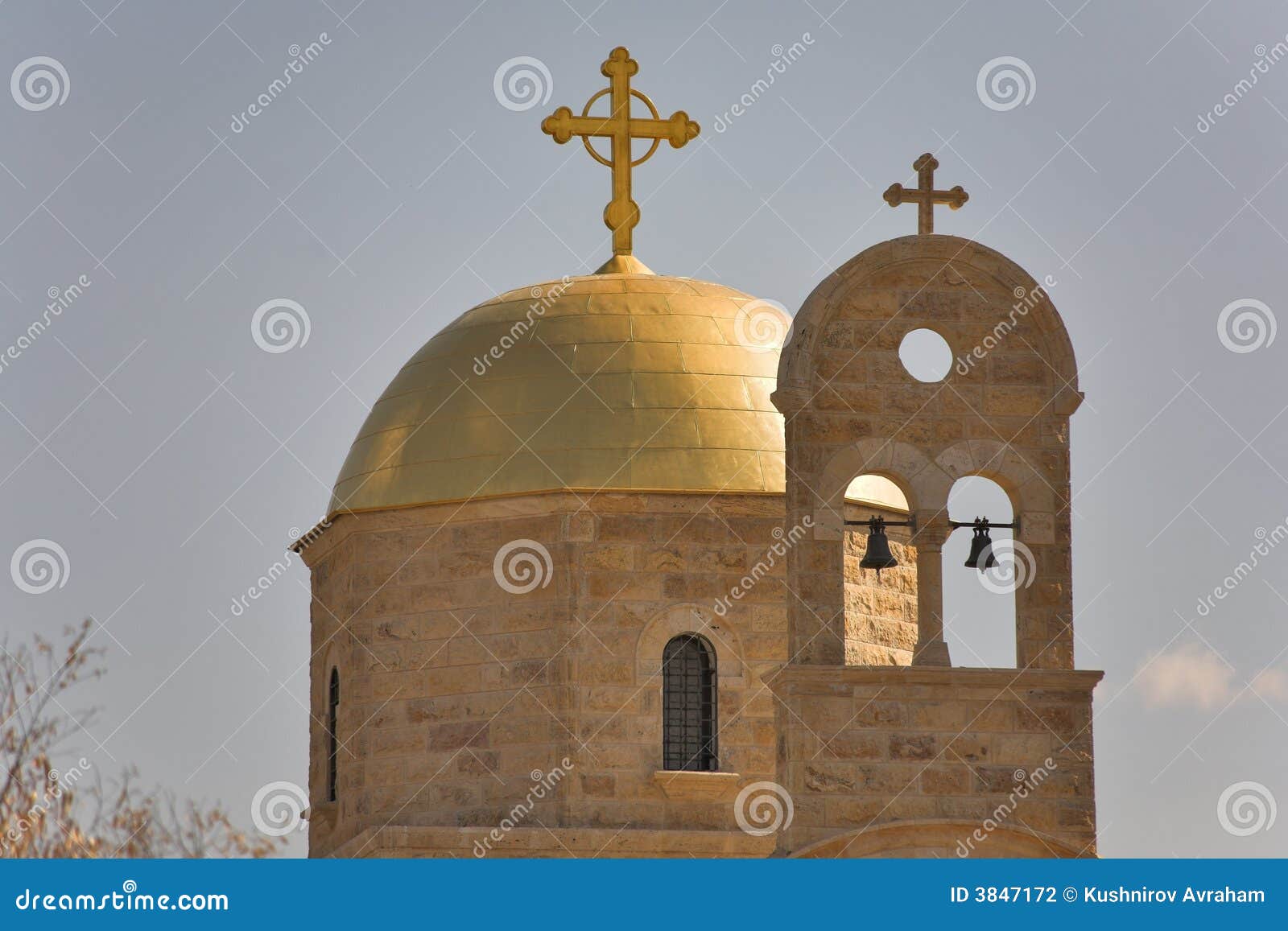 Belltower. stock photo. Image of bell, cupola, believe - 3847172