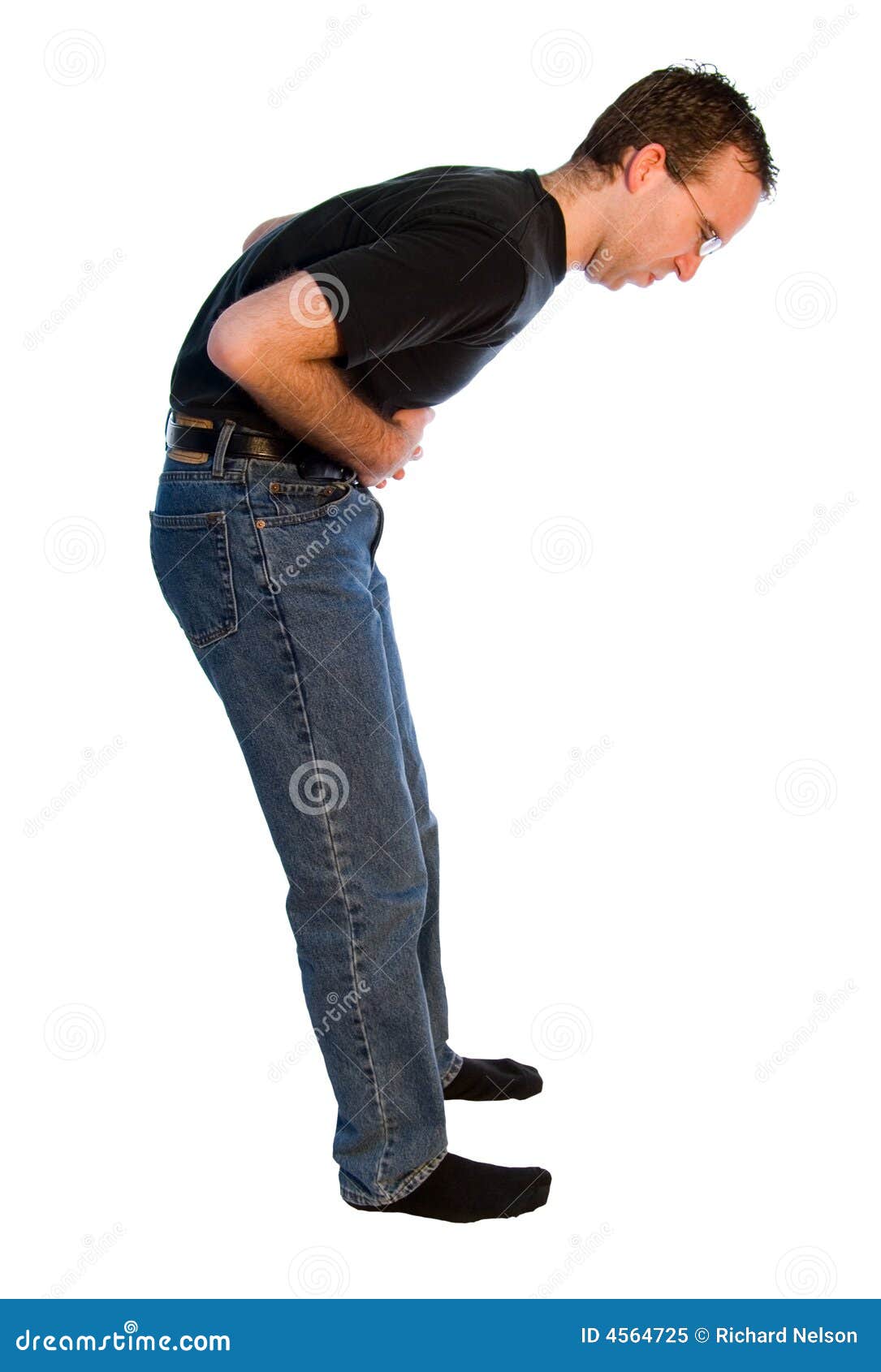 Belly Ache stock image. Image of aching, stress, symptom - 4564725