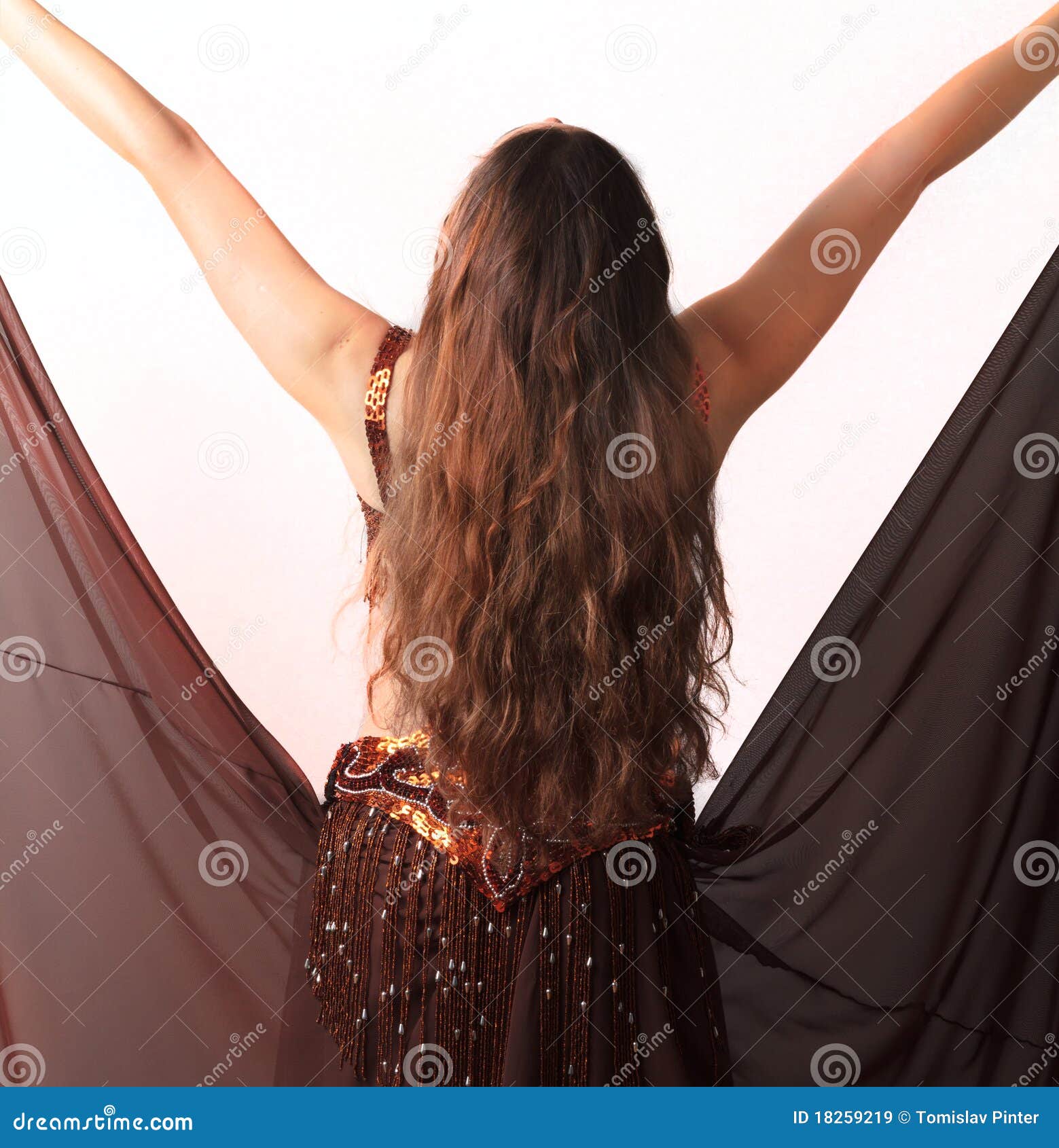 Belly dancer stock image. Image of dancer, east, oriental - 18259219