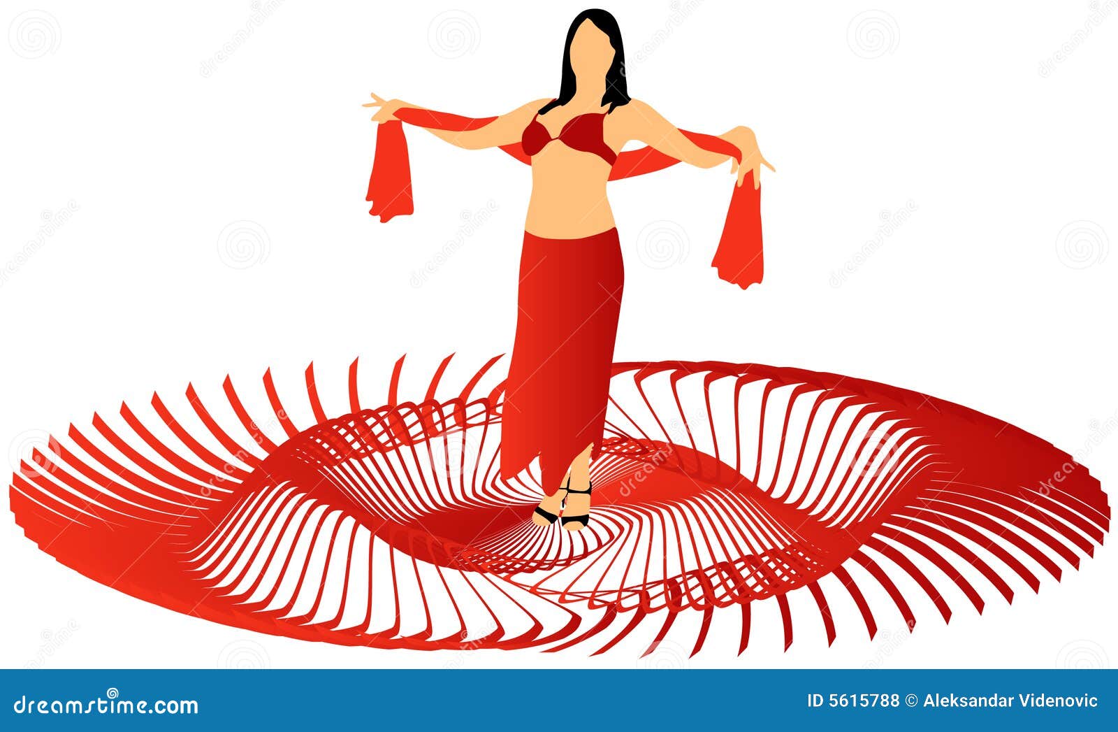 Belly Dancer Picture. Image: 5615788
