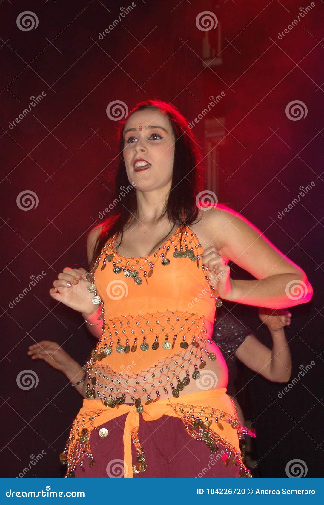 Belly dancer in action editorial image. Image of makeup - 104226720