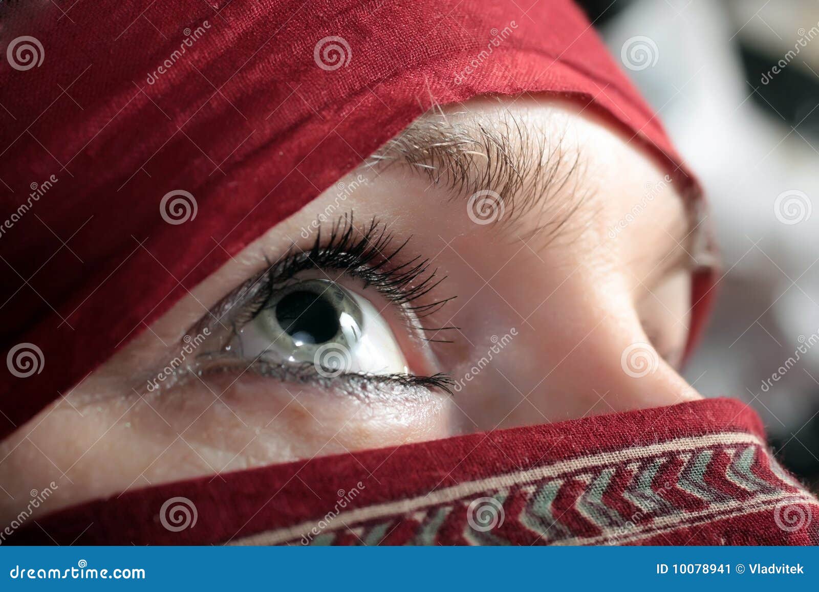 Belly dancer eye stock image. Image of danger, faith - 10078941