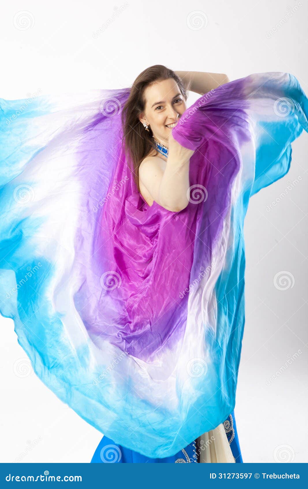 Belly dancer woman stock image. Image of caucasian, entertainment ...