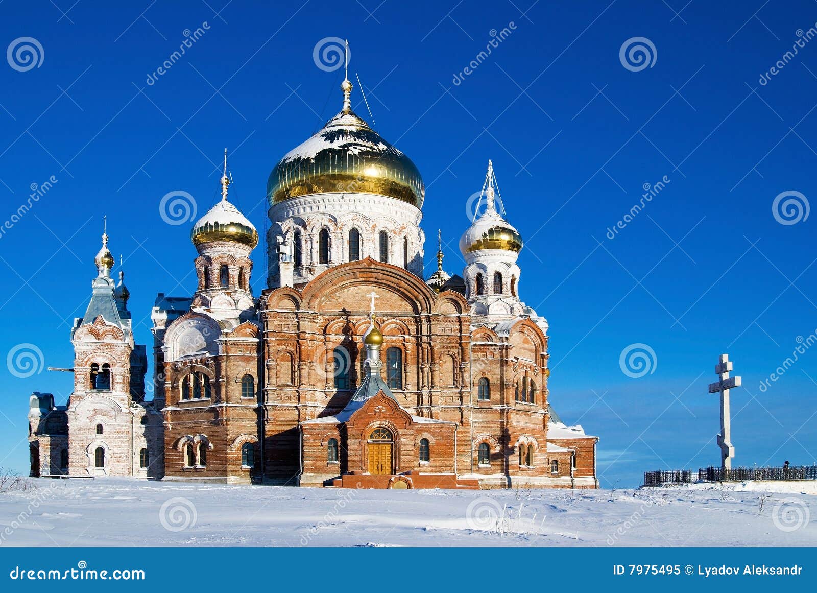 Belogorsky Piously-Nikolaev Monastery Stock Image - Image of cathedral ...