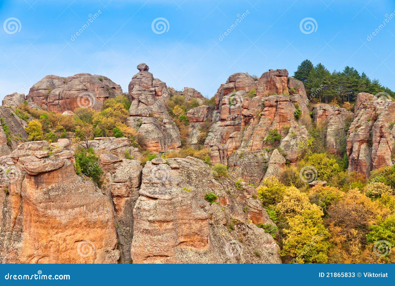 Belogradchik Rocks stock image. Image of landscape, belogradchik - 21865833