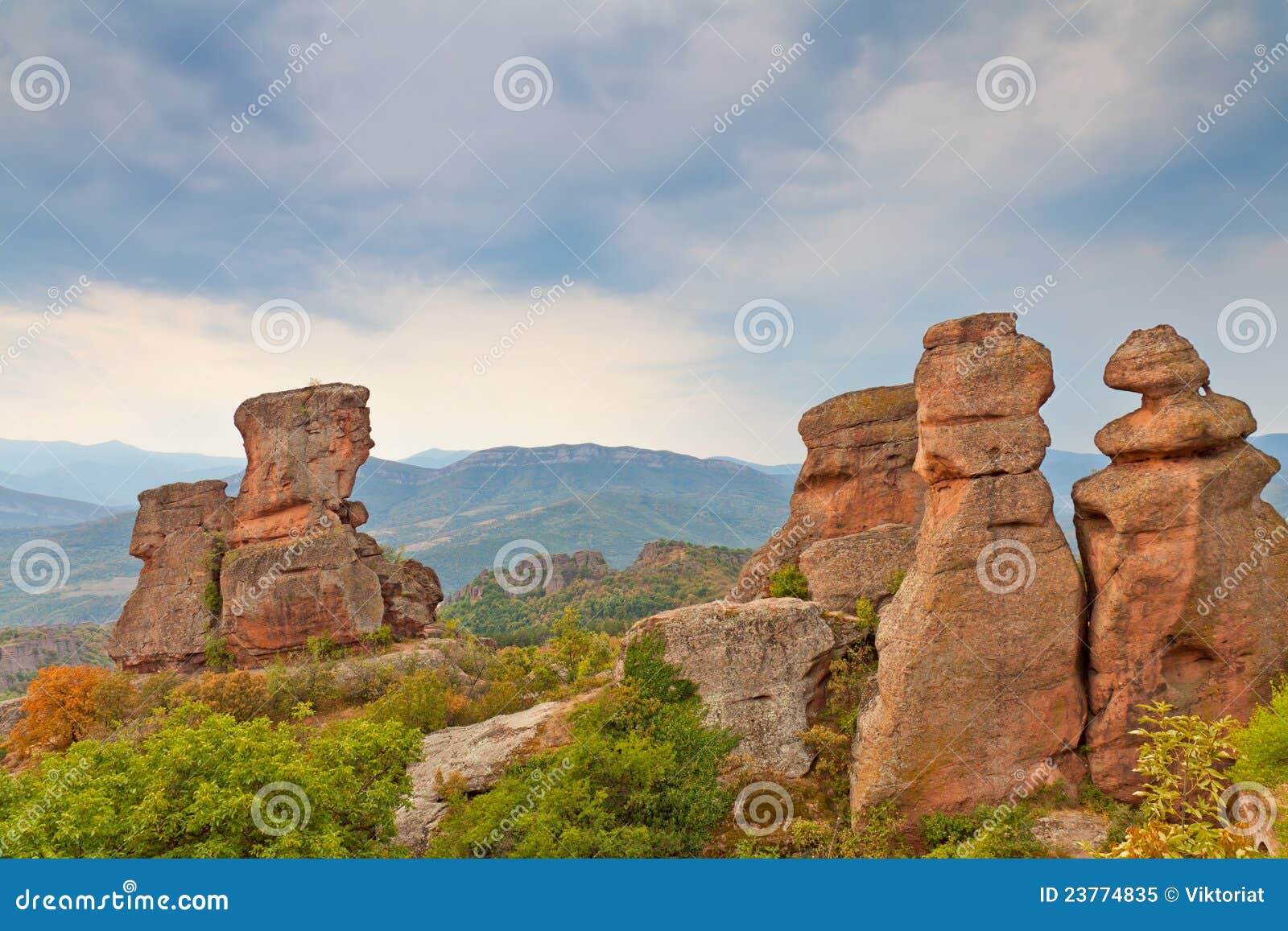 Belogradchik Rocks stock image. Image of orange, horizon - 23774835