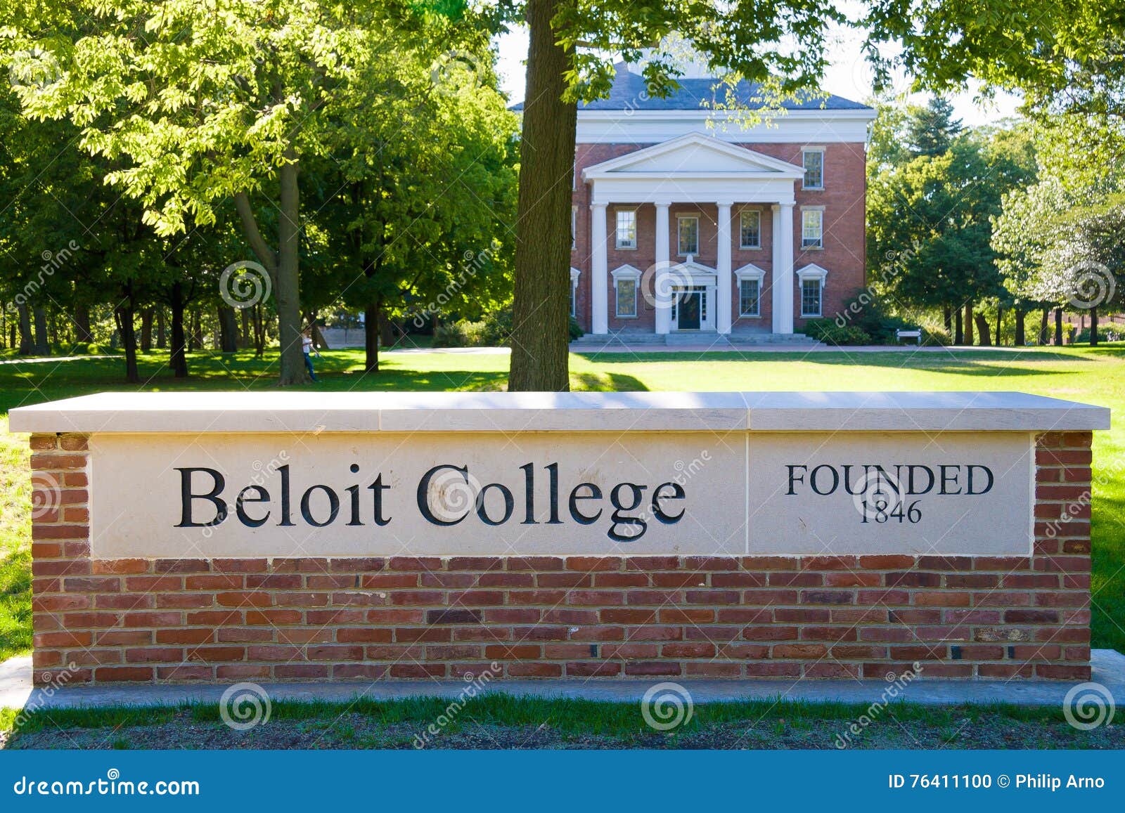 Beloit College Was Founded in 1846 Editorial Image - Image of south ...