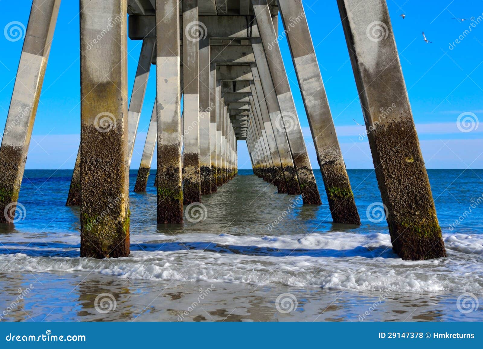 Below Pier stock photo. Image of scenic, tropical, summer - 29147378