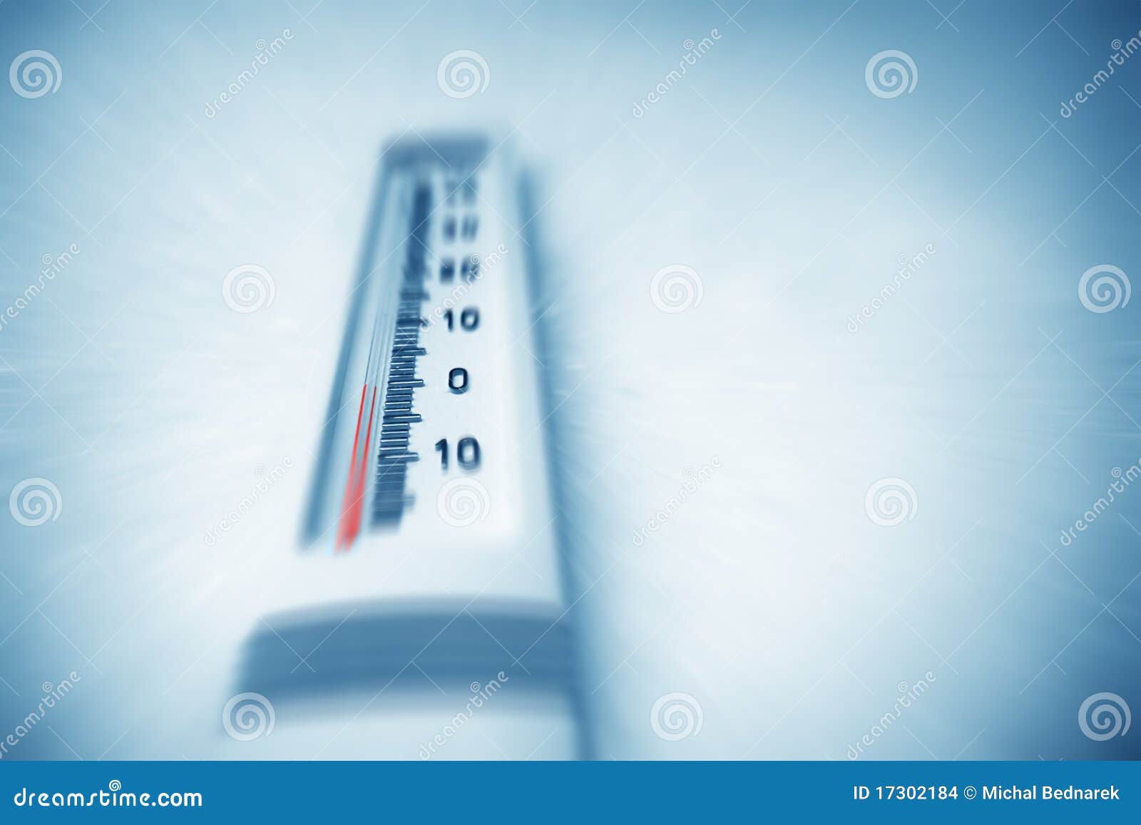 Below zero on thermometer. stock photo. Image of degree - 17302184