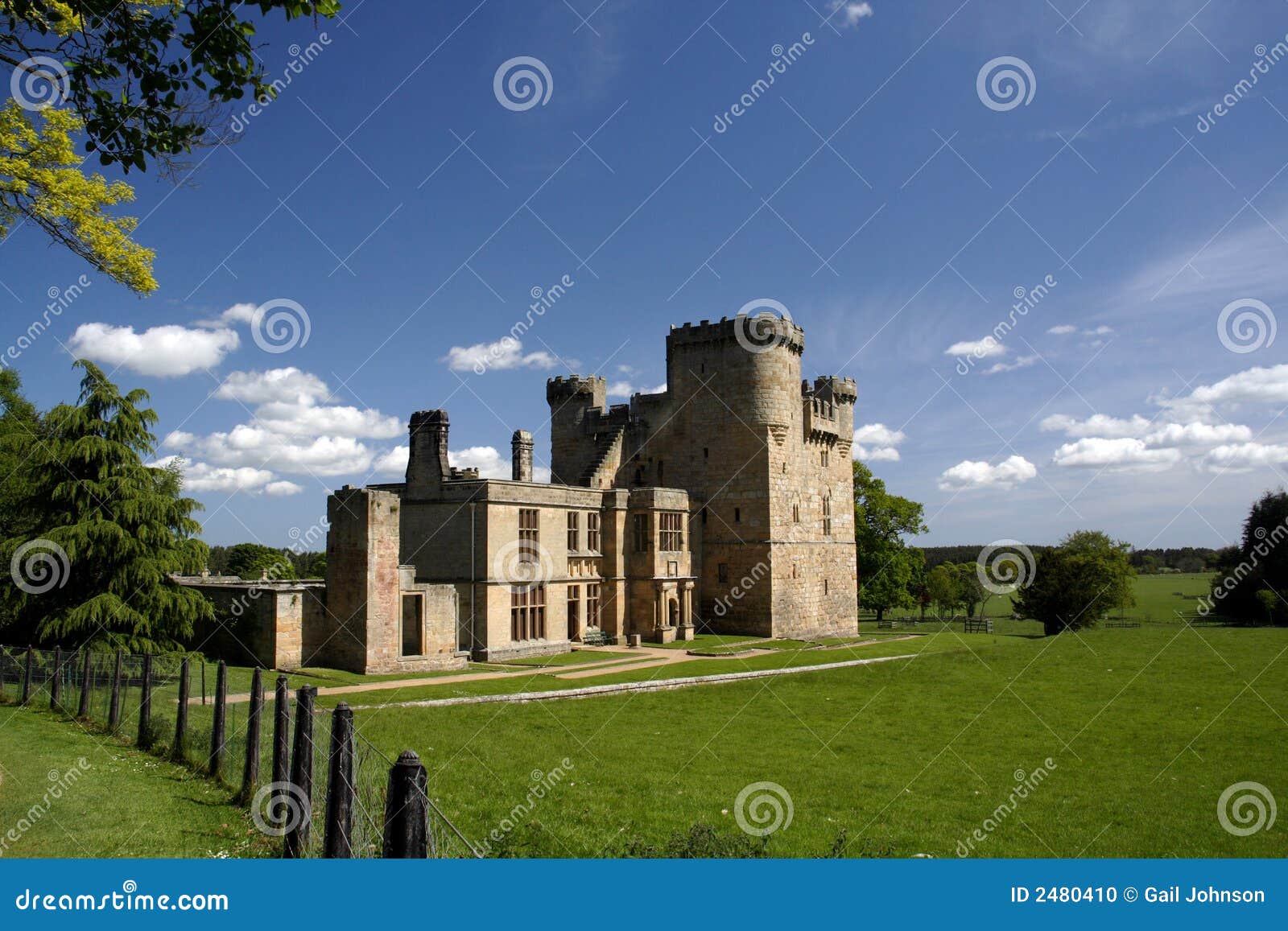 Belsay Castle Northumberland Uk Stock Photos - Free & Royalty-Free ...