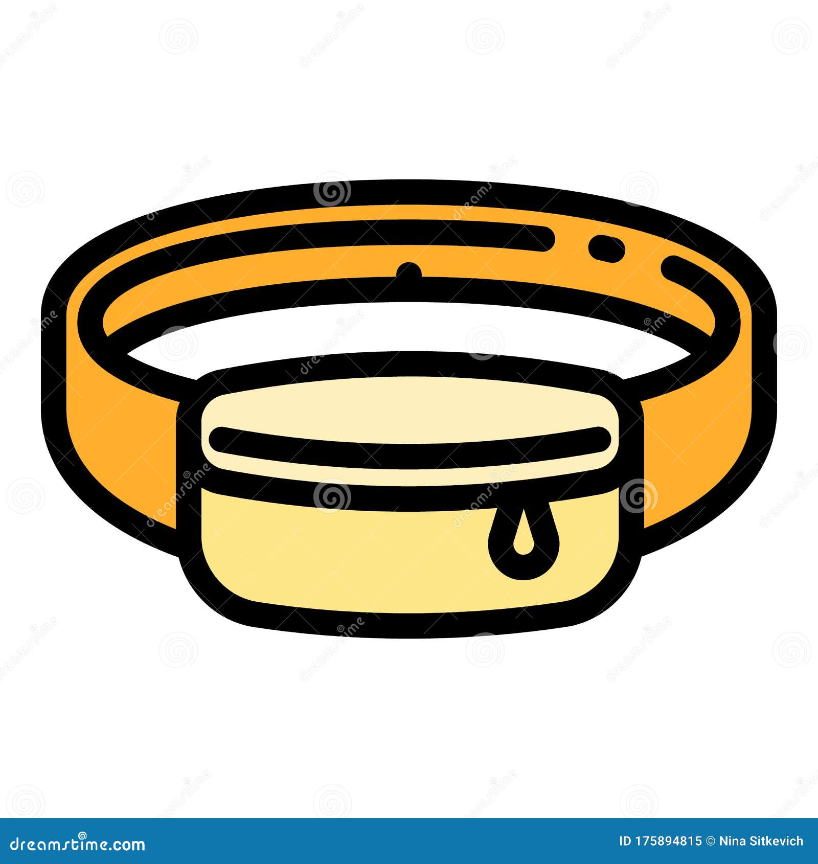 Belt Bag Icon, Outline Style Stock Vector - Illustration of outline ...