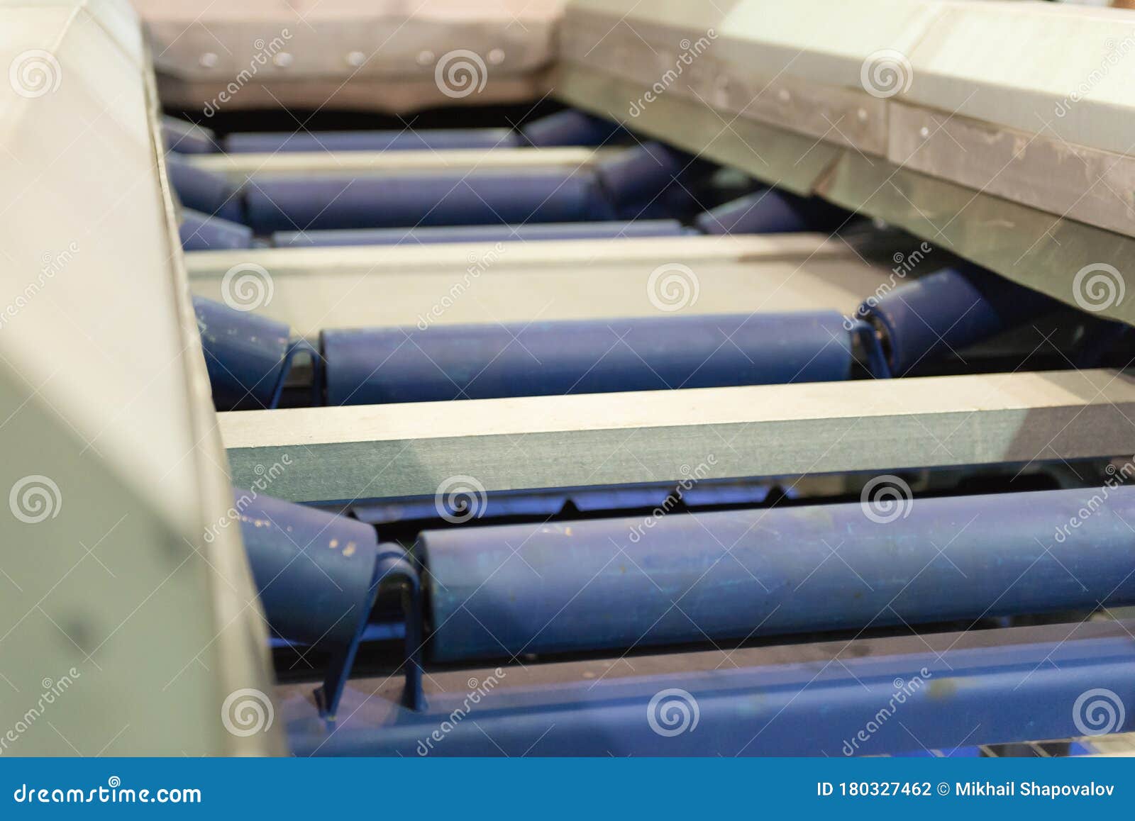 Belt Conveyor for Sorting Garbage Stock Photo - Image of dump ...