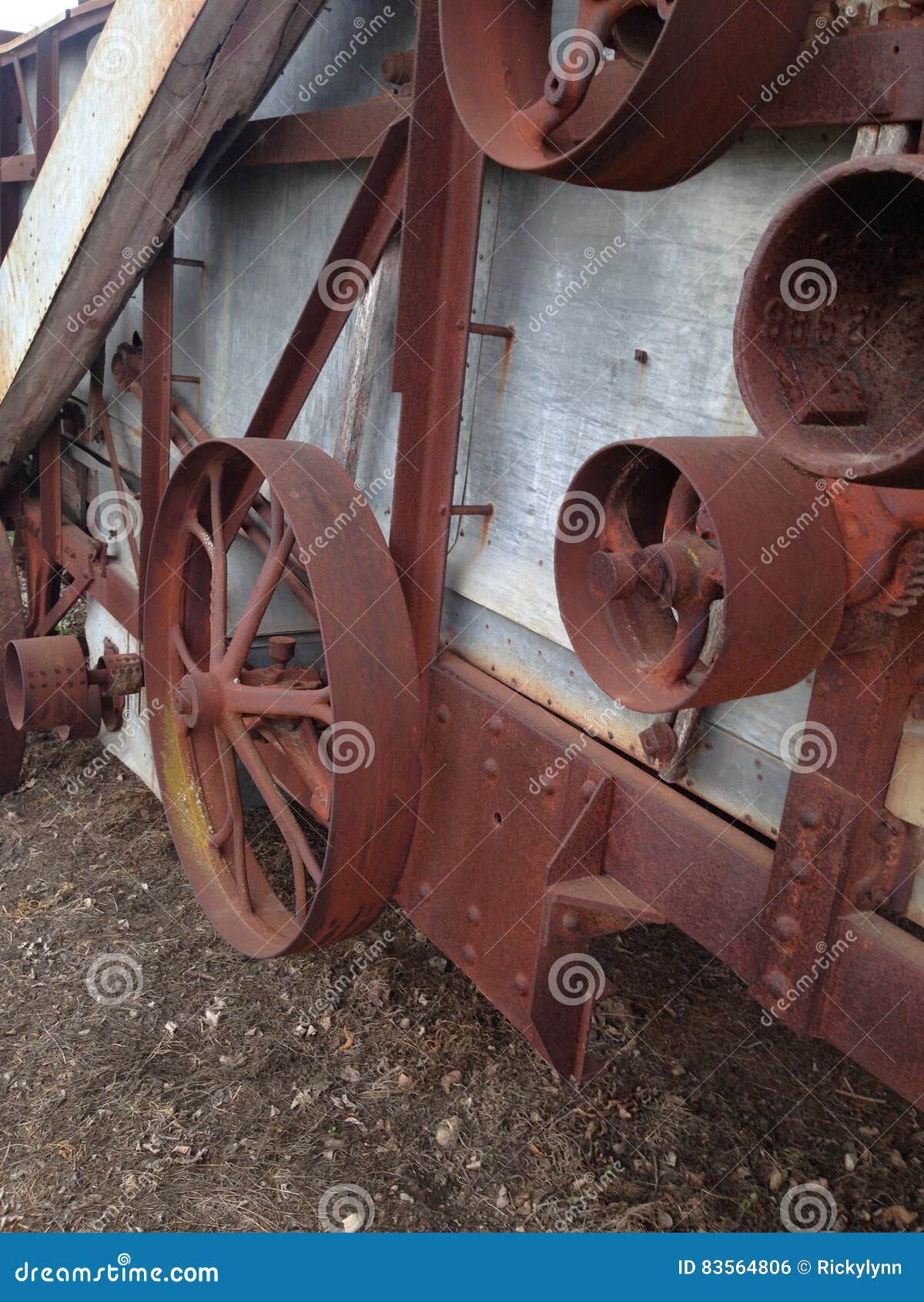 Belt Driven stock photo. Image of farm, ranch, pulleys - 83564806