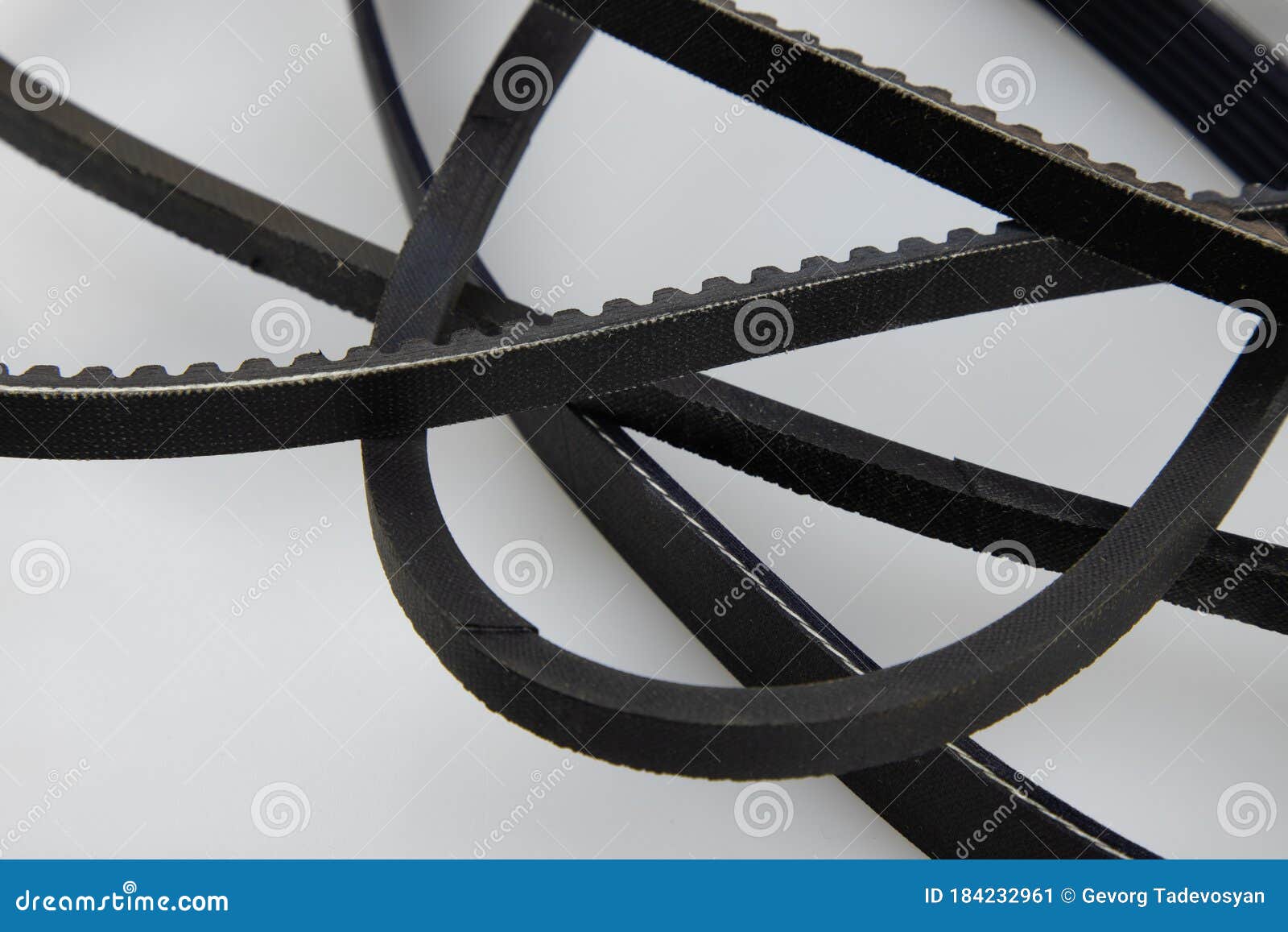 Belt Driving a Car Different Size. Stock Image - Image of electric ...