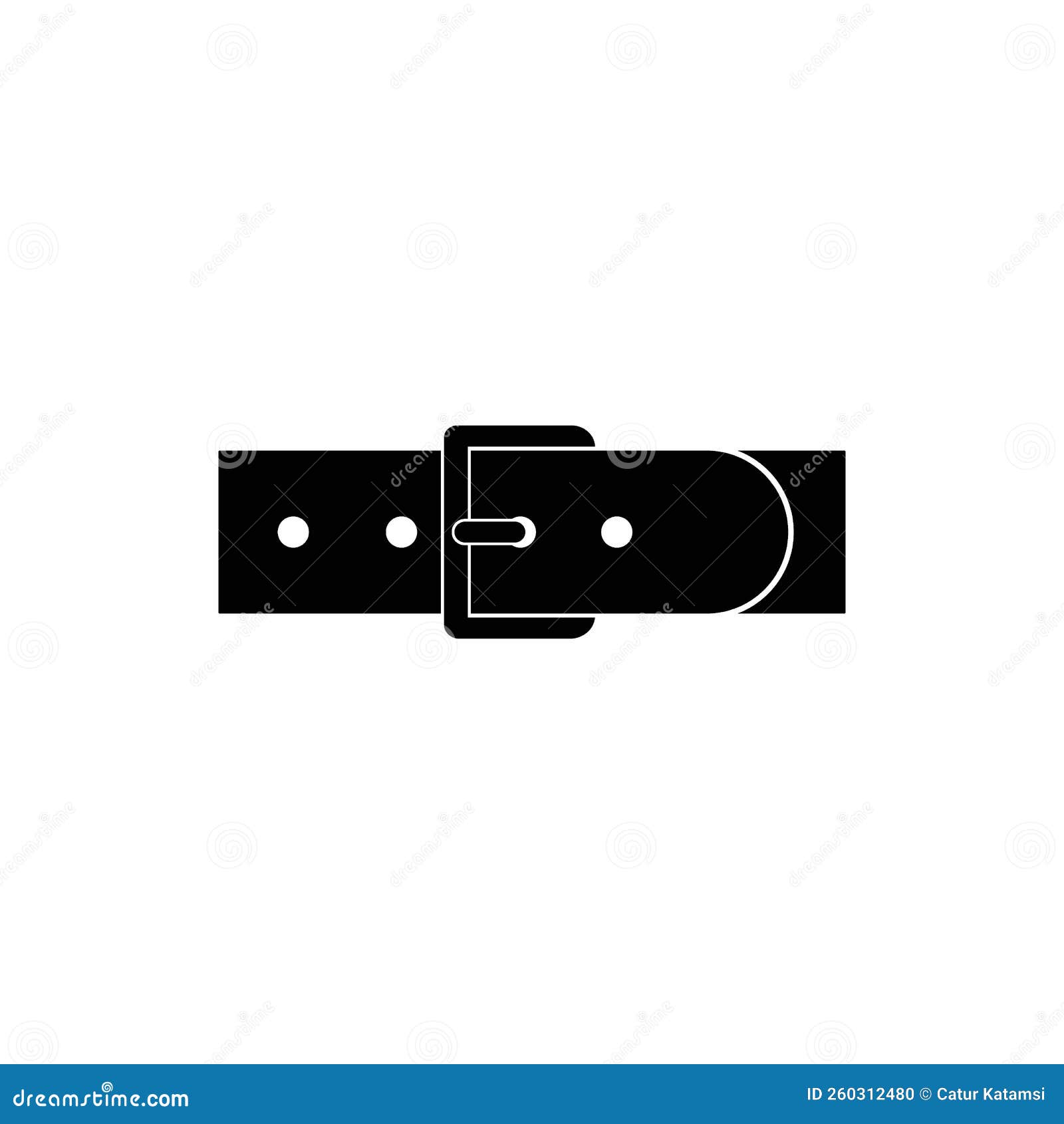 Belt Icon Logo Vector Design Template Stock Illustration - Illustration ...