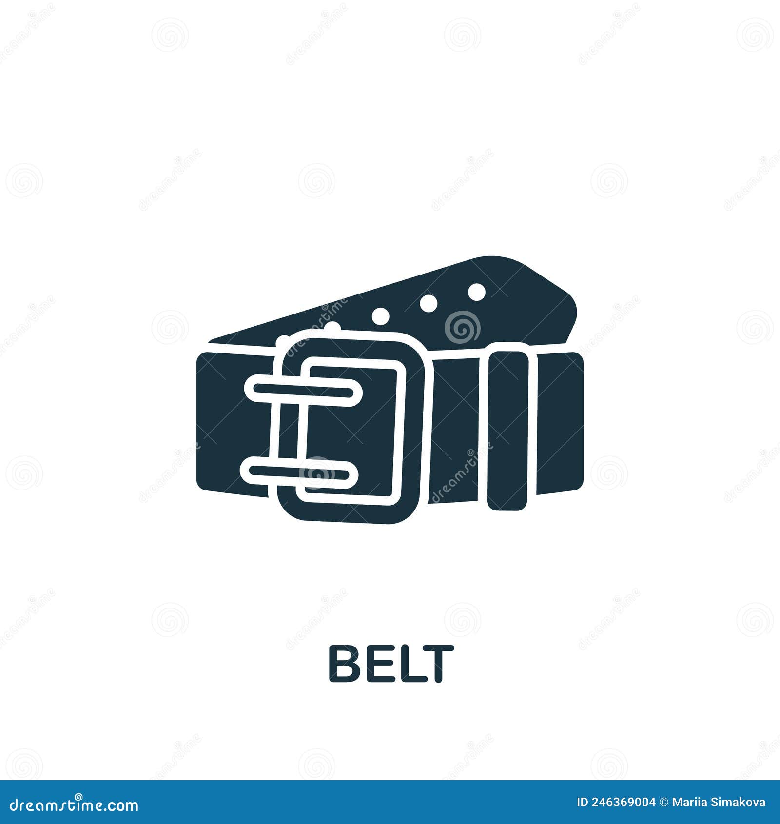 Belt Icon. Monochrome Simple Clothes Icon for Templates, Web Design and ... Belt Icon. Monochrome Simple Clothes Icon for Templates, Web Design and ...