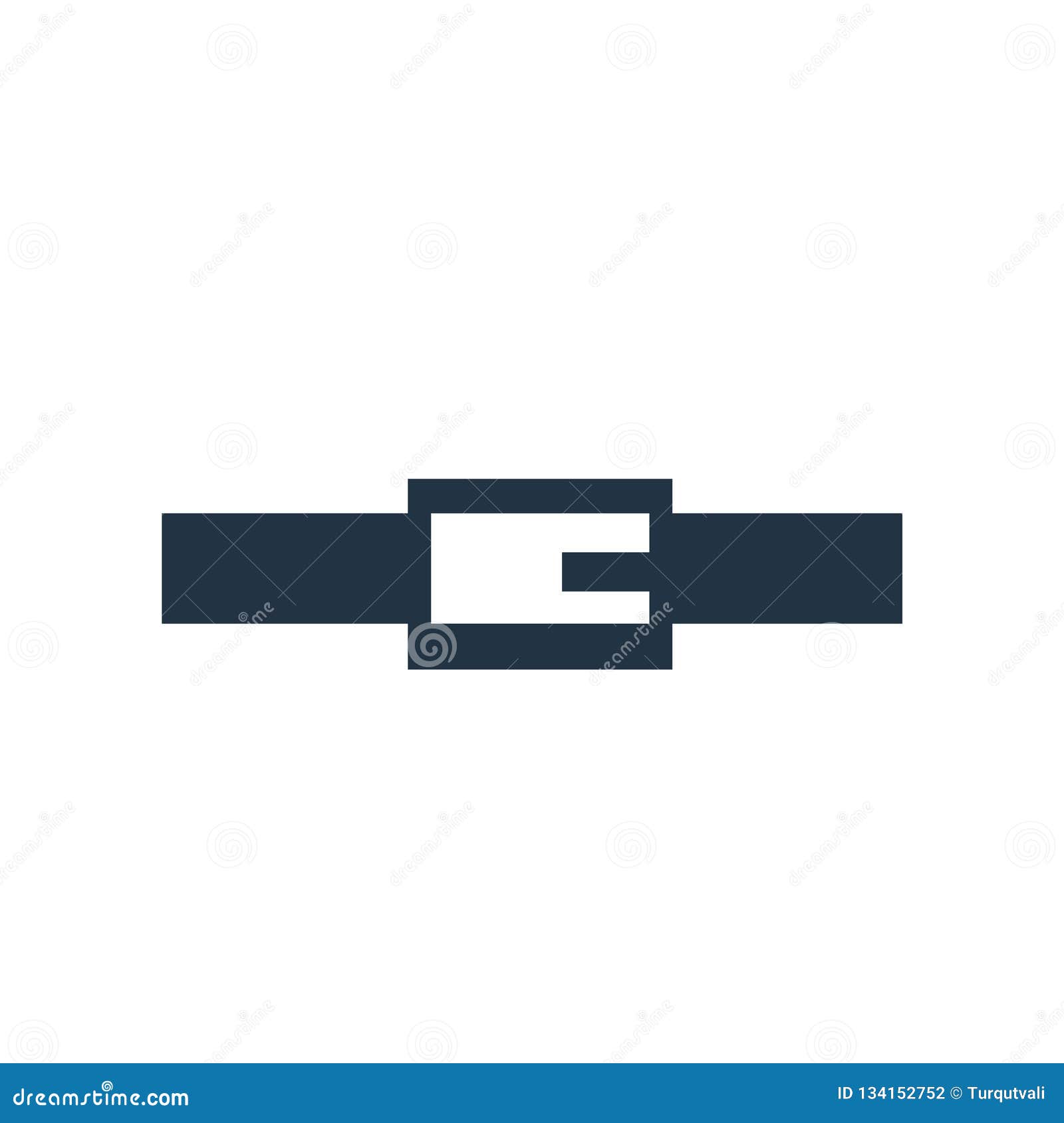 Belt Icon Vector Isolated on White Background, Belt Sign Stock Vector ...