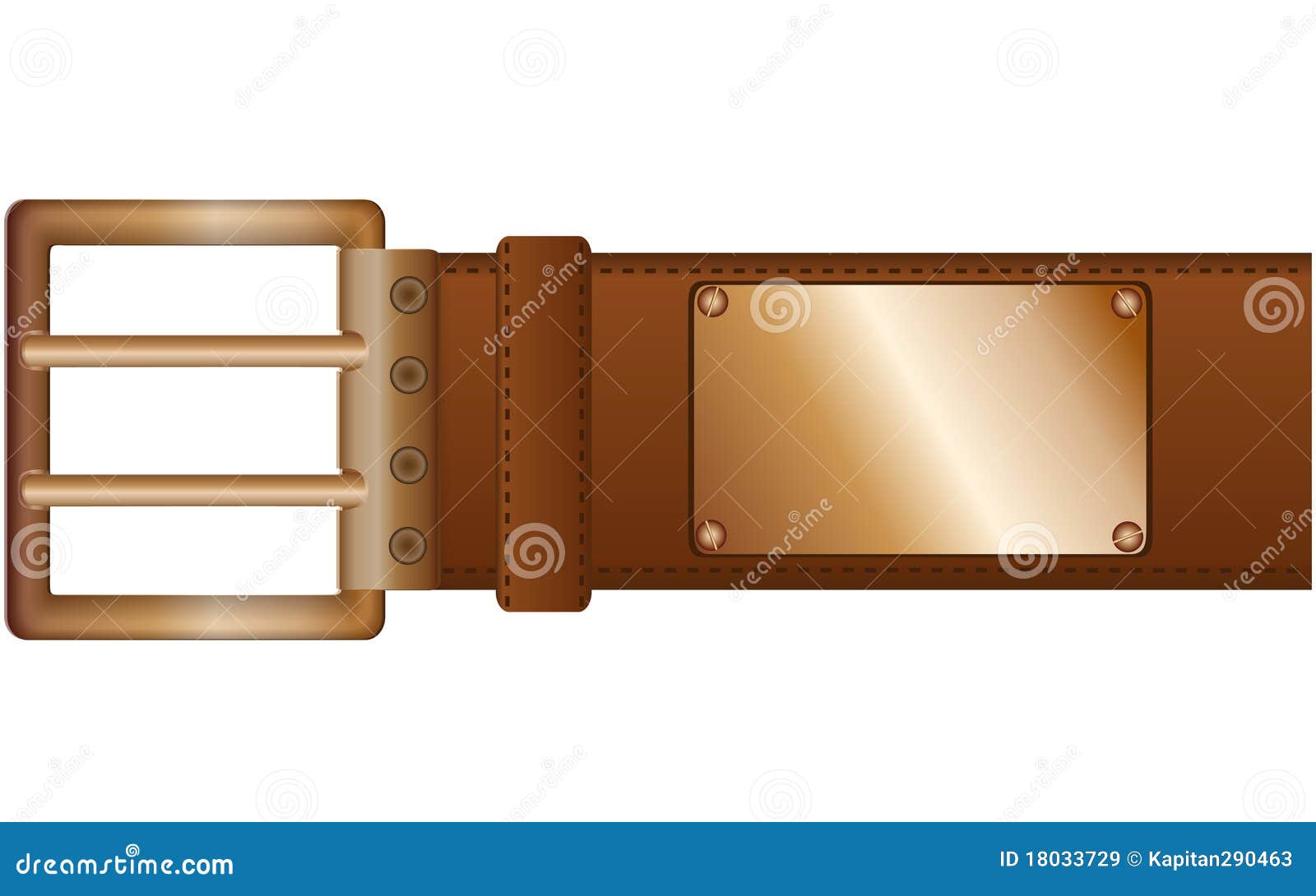 Belt and label stock illustration. Illustration of pieces - 18033729