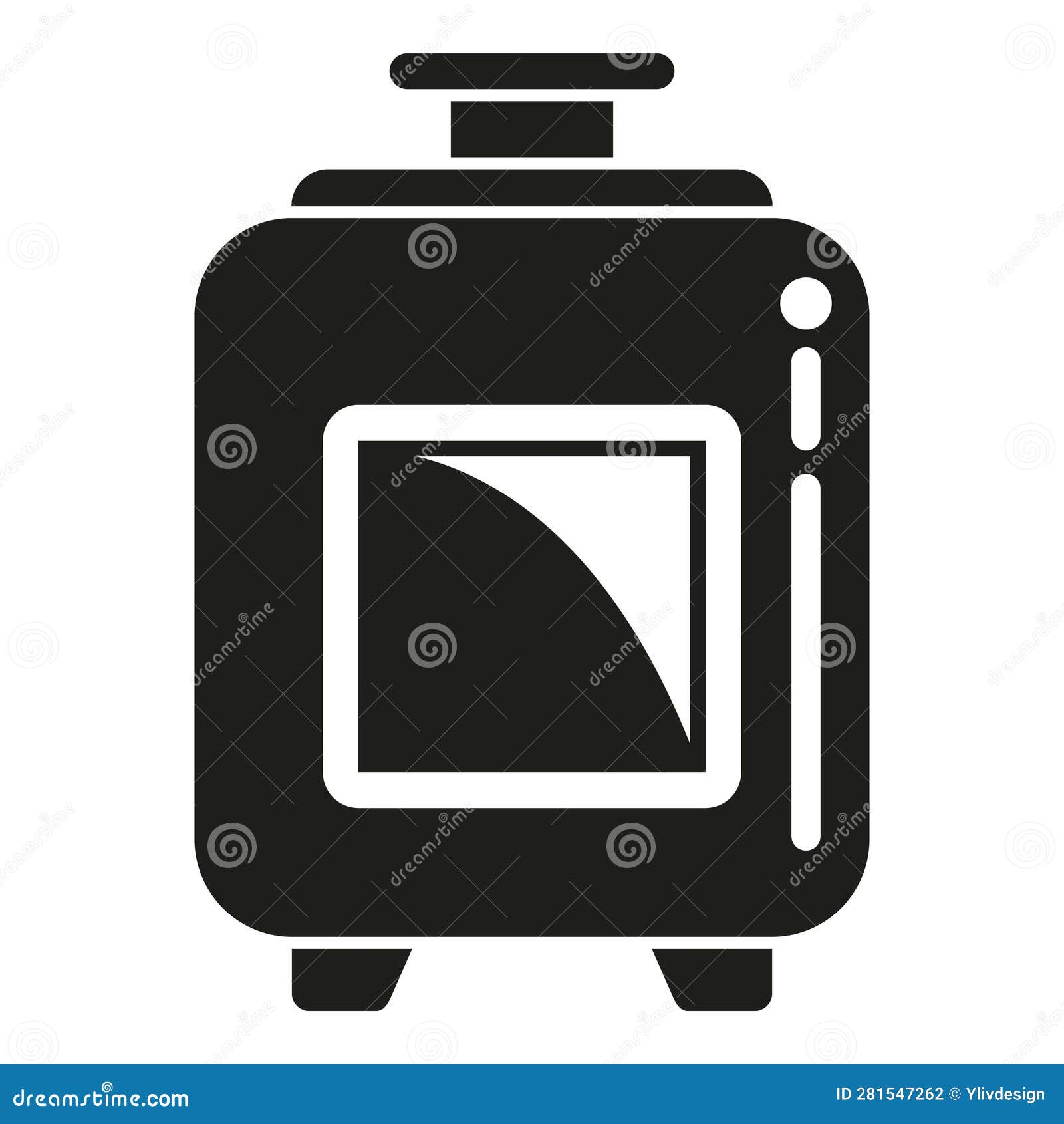 Belt Press Machine Icon Simple Vector. Action Research Stock Vector ...