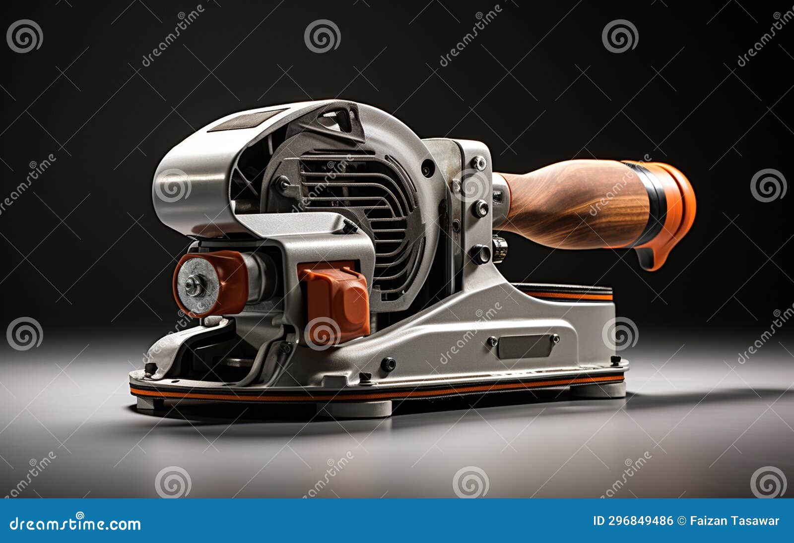 Belt Sander on the Background of White -Generative Ai Stock ...