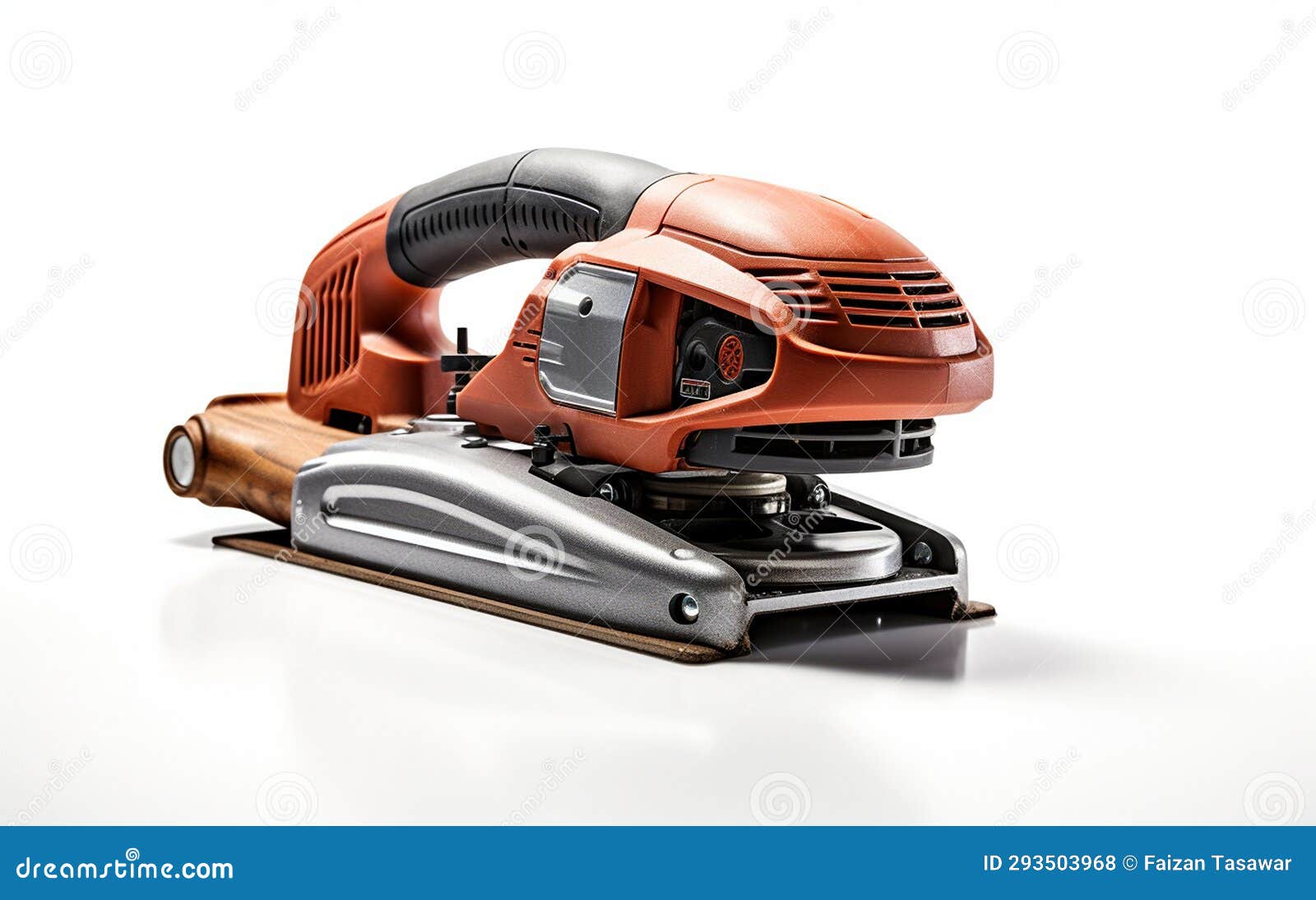 Belt Sander on a White Background - Generative AI Stock Illustration ...
