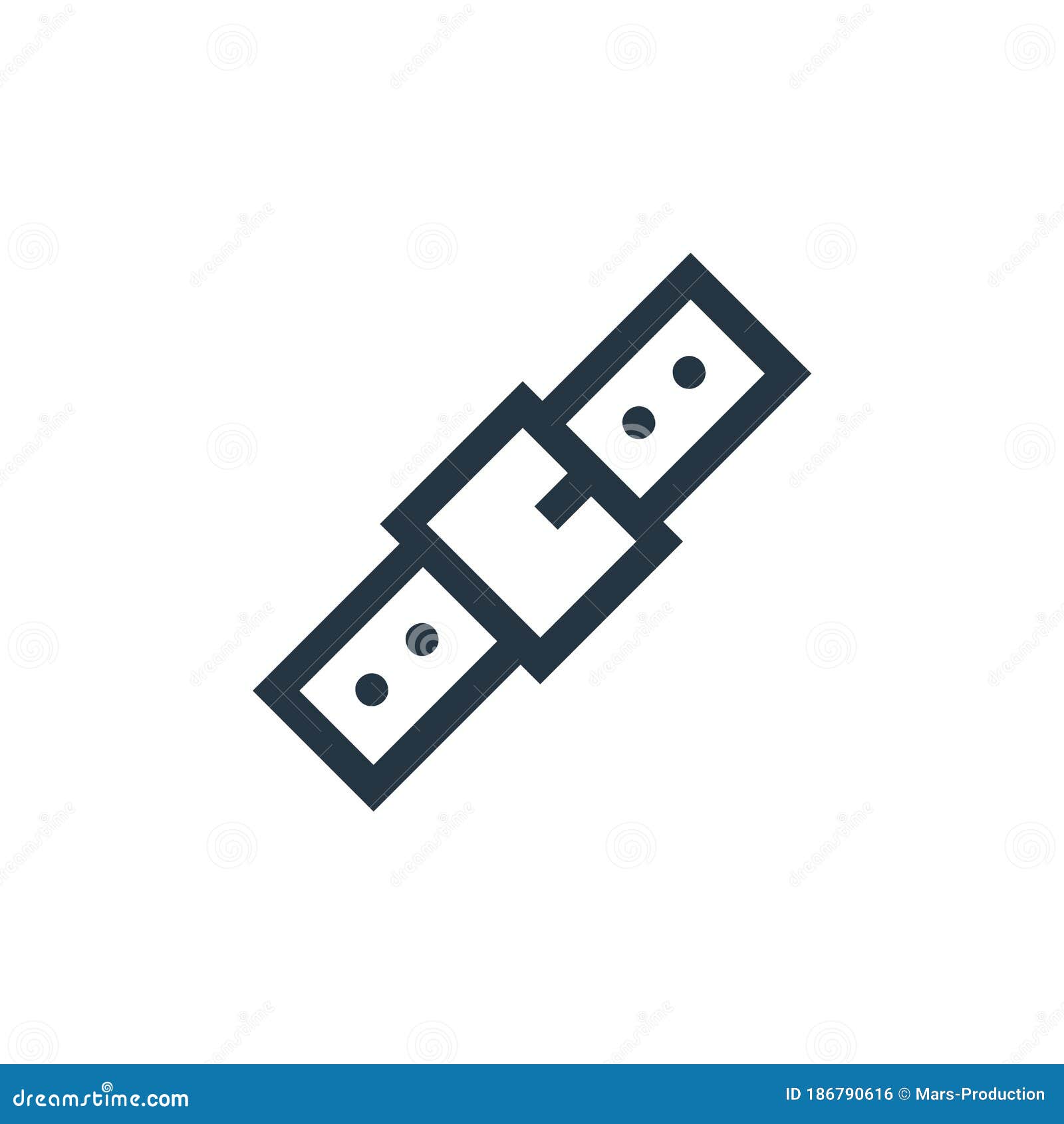 Belt Vector Icon. Belt Editable Stroke. Belt Linear Symbol for Use on ...