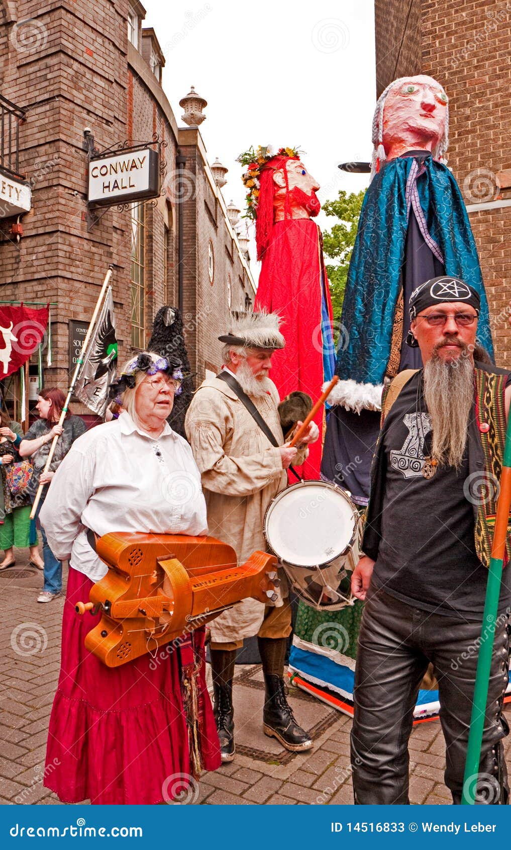 Beltane, Pagan Festival Parade. Editorial Stock Photo - Image of ...