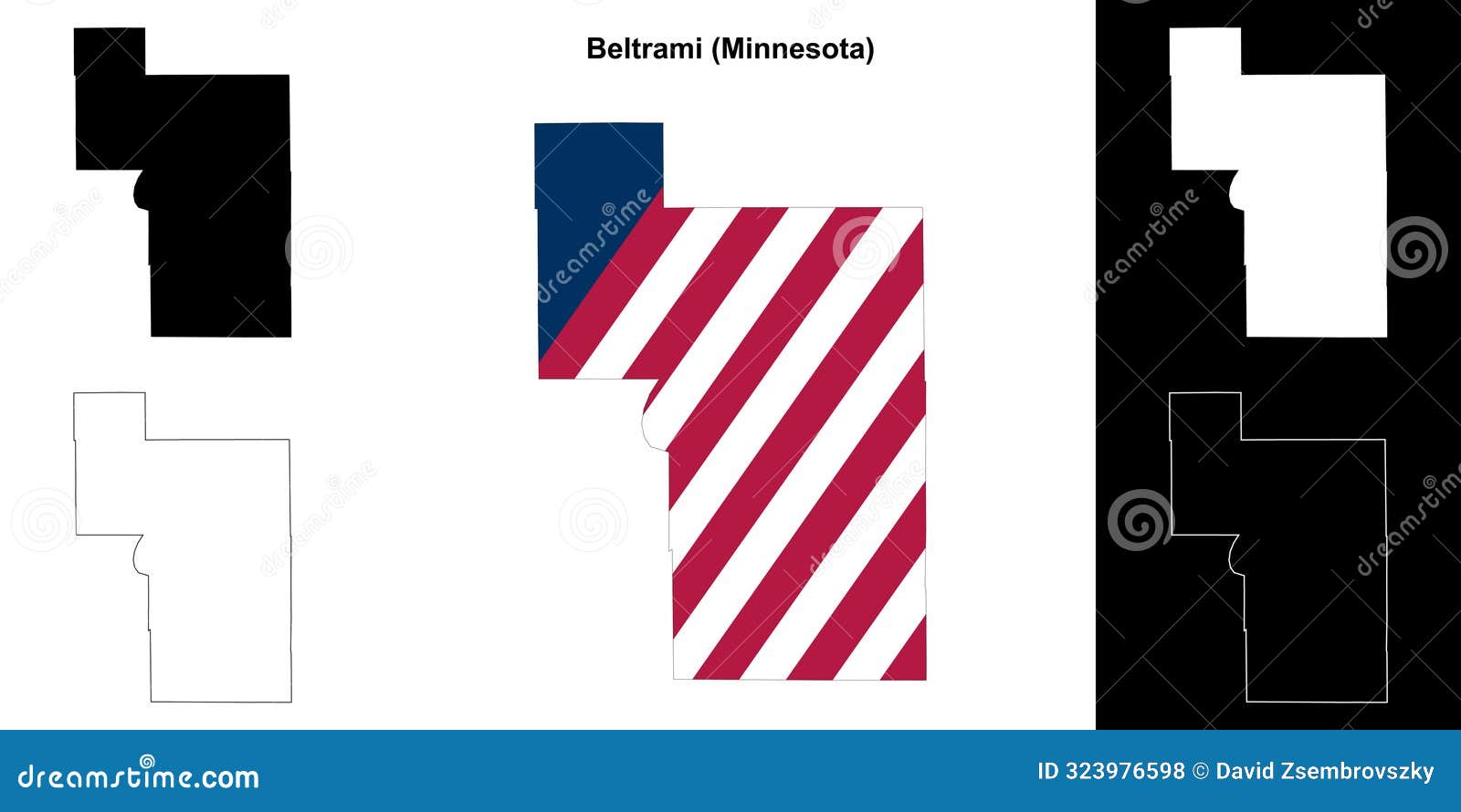 Beltrami County, Minnesota U.S. County, United States Of America, USA ...