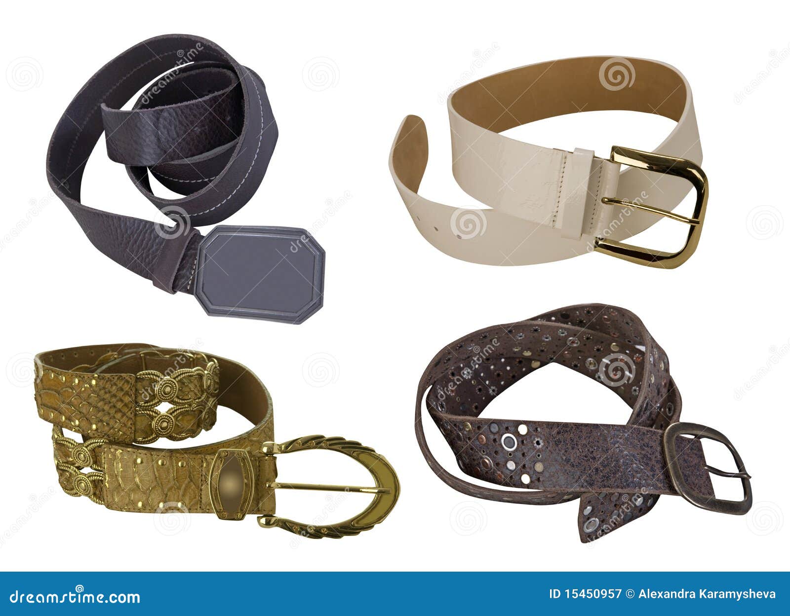 Belts collection stock image. Image of chrome, elegant - 15450957