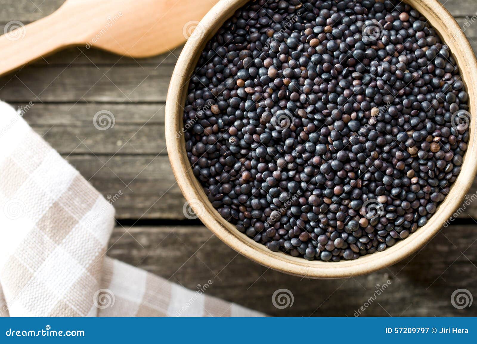 Beluga. Black lentil stock image. Image of food, dried - 57209797