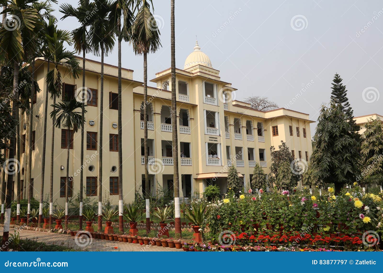 Belur Math, Headquarters of Ramakrishna Mission in Kolkata Stock Image ...