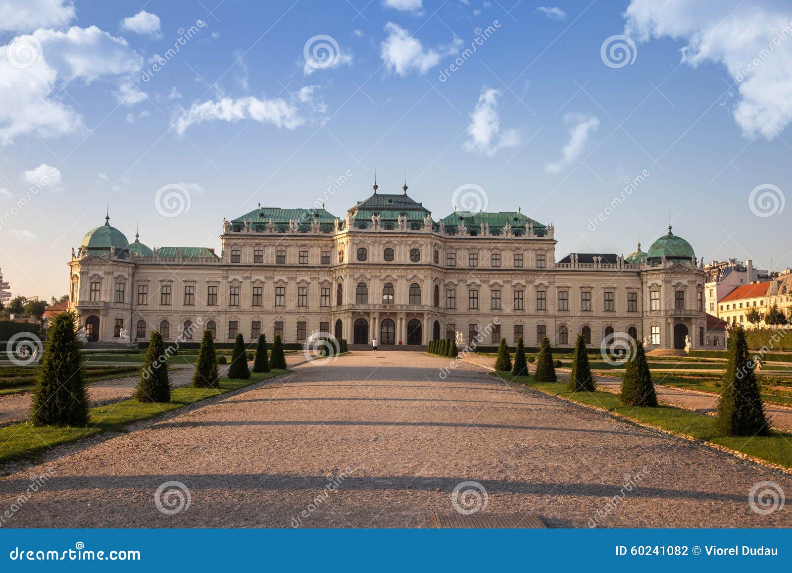 Belvedere Palace, Vienna stock photo. Image of famous - 60241082