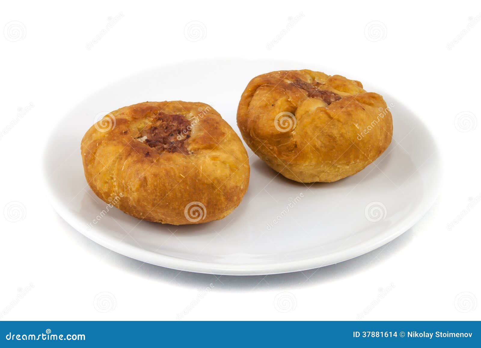 Belyashi stock photo. Image of round, flour, monced, belyashi - 37881614