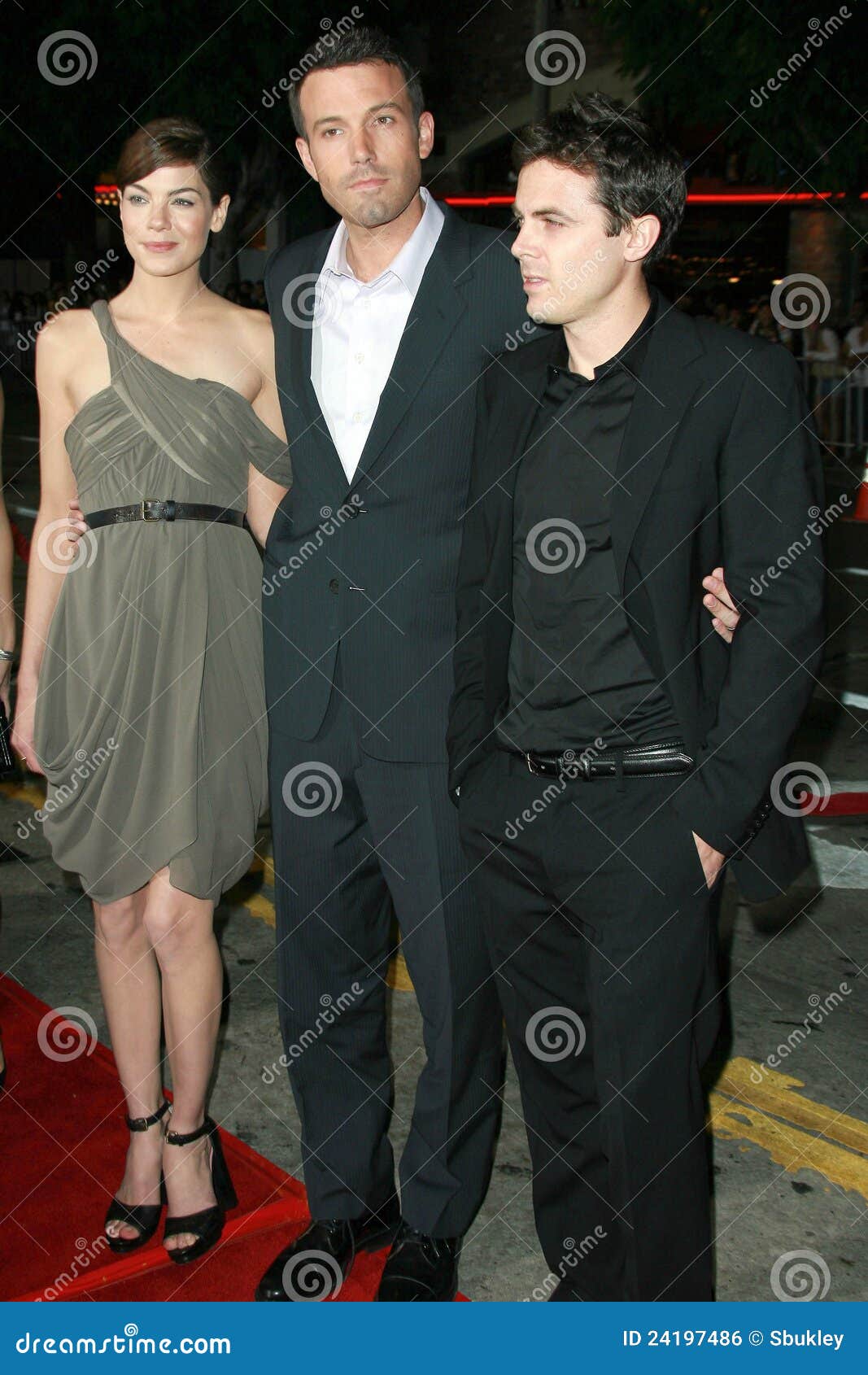 Ben Affleck, Casey Affleck, Micaela Monaghan Foto editorial - Imagen de ...