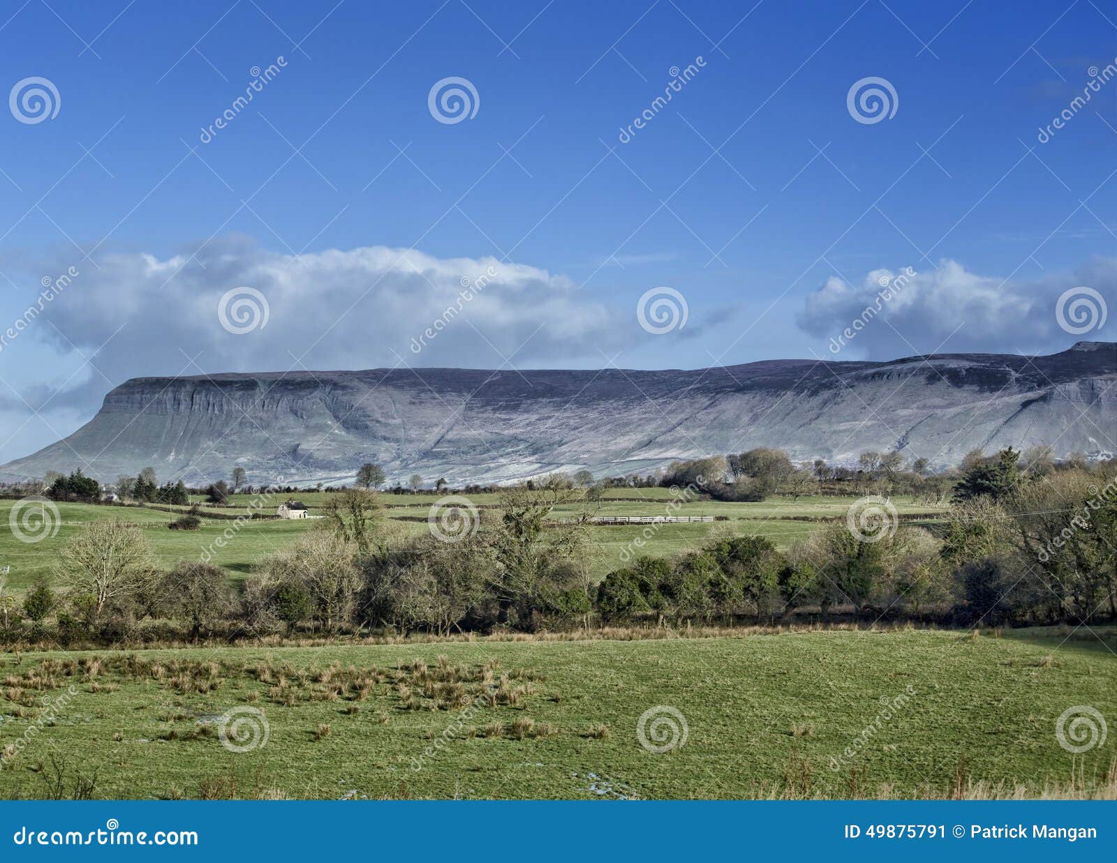 Ben Bulbin Mountain, Sligo, Ireland Stock Image - Image of irish ...