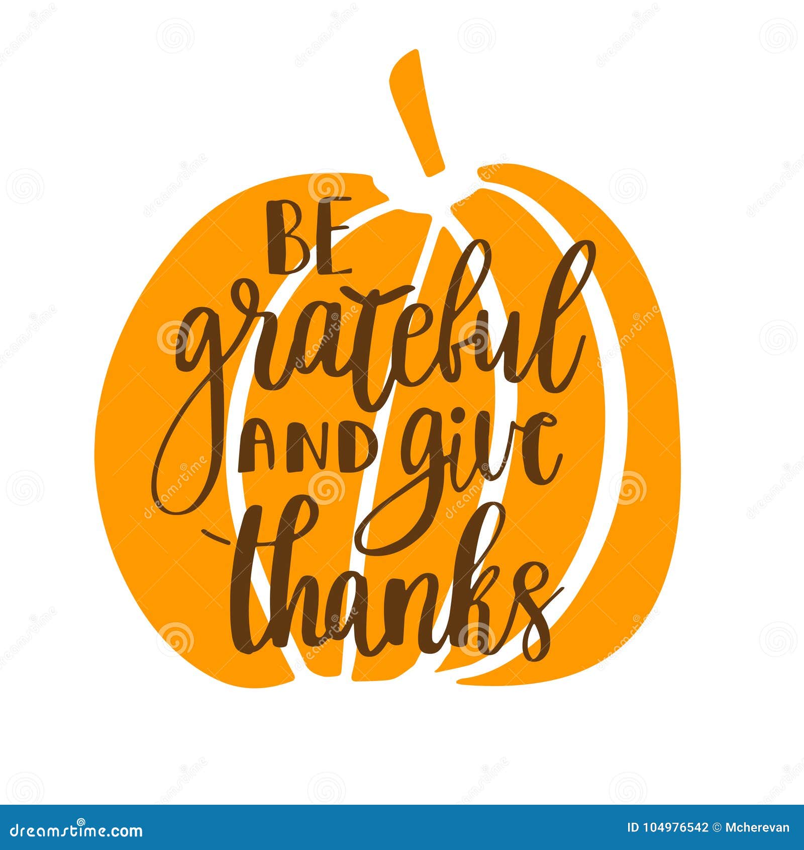 Ben dankbaar en geef dank stock illustratie. Illustration of ...