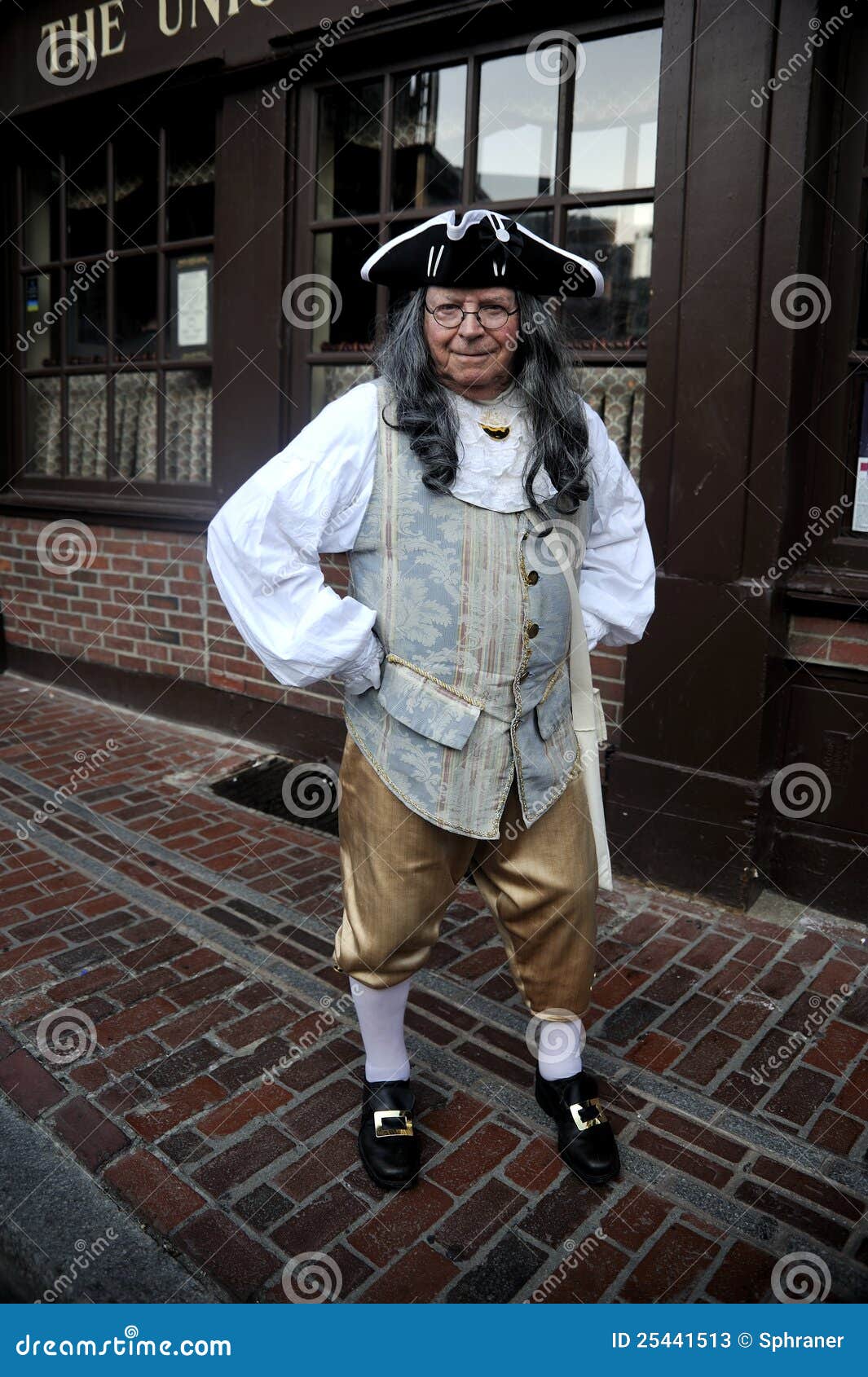 Ben Franklin editorial stock photo. Image of dress, colonial - 25441513
