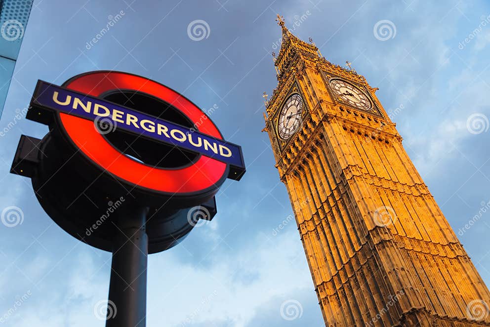 Ben grande y Undergraund fotografía editorial. Imagen de muestra - 25946117